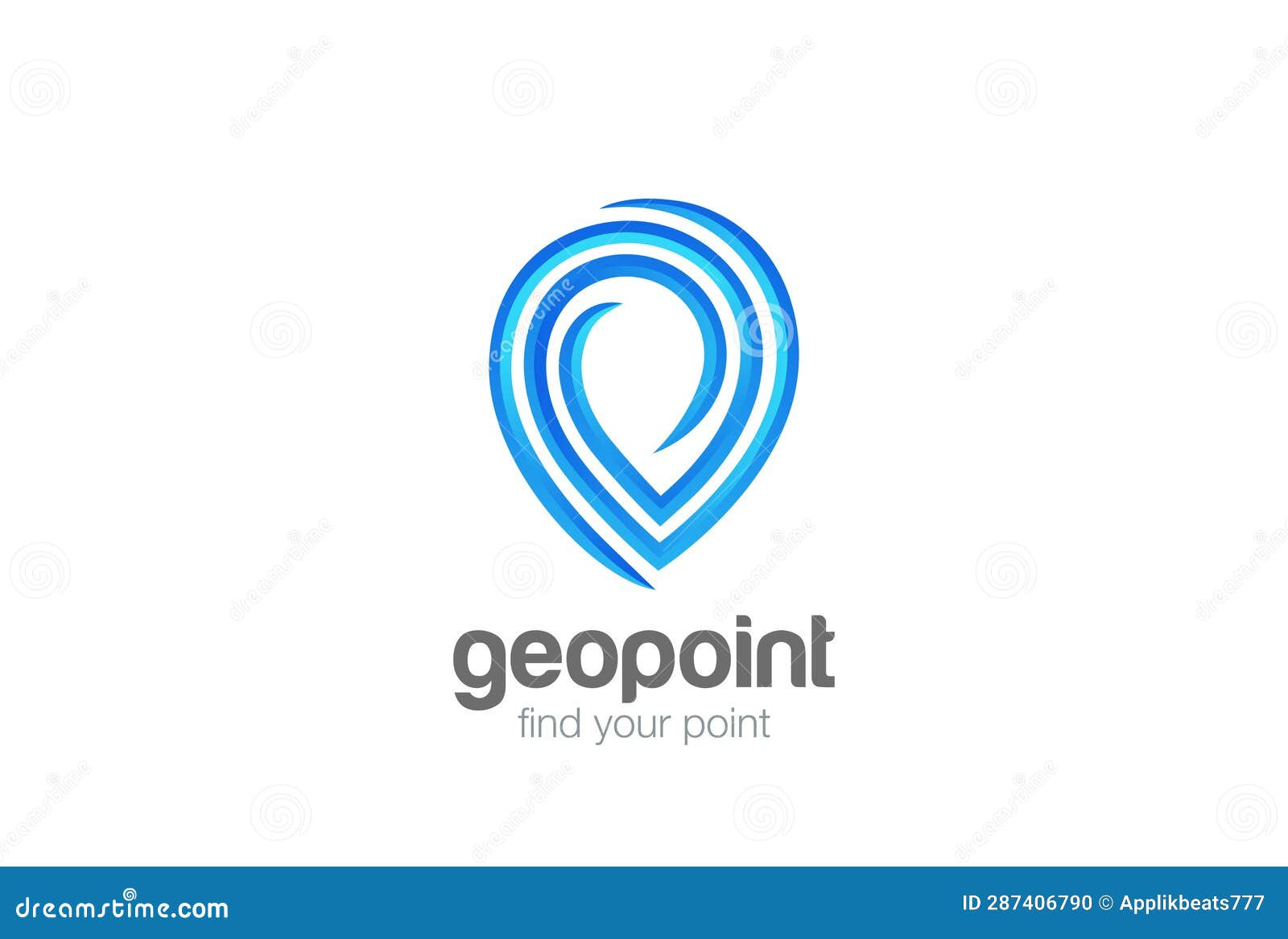 Map Geo Point Locator Navigation Logo Design Vector Template. Stock ...