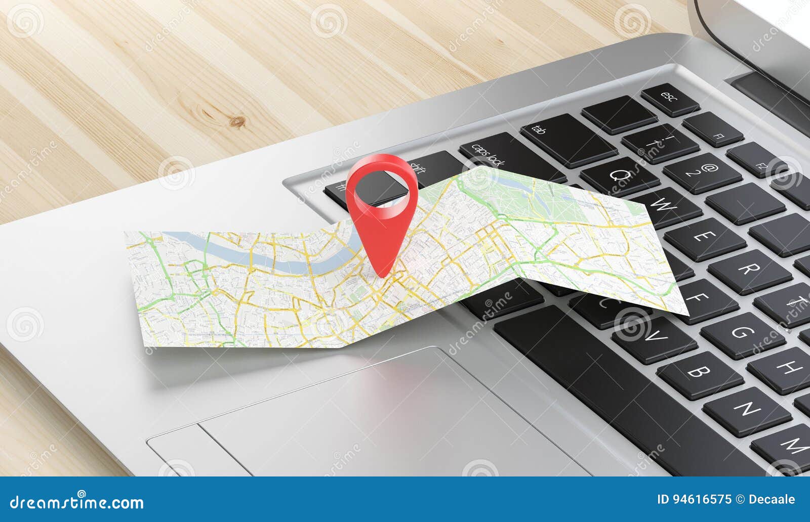 Map, Geographic Location, Holiday Stock Illustration - Illustration of ...