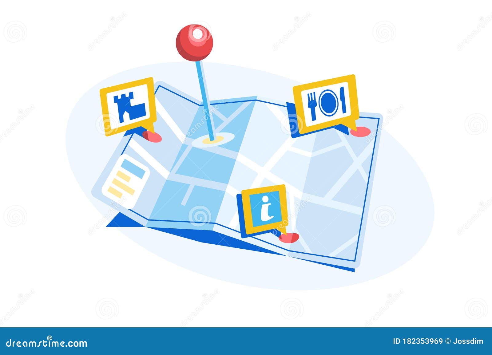 Map with geolocation pin stock vector. Illustration of guide - 182353969 Map with geolocation pin stock vector. Illustration of guide - 182353969