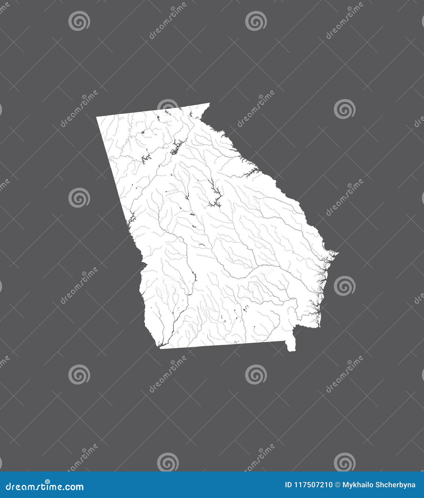 Georgia Lakes Stock Illustrations – 861 Georgia Lakes Stock ...