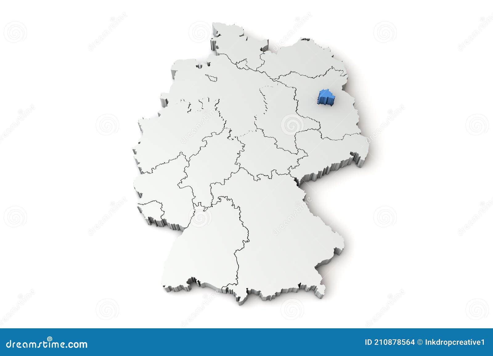 Map Showing Berlin,Germany On The World Map. Royalty-Free Stock Photo ...