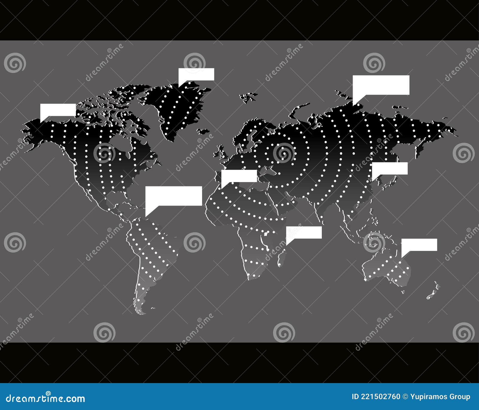 Map global communication stock vector. Illustration of journey - 221502760