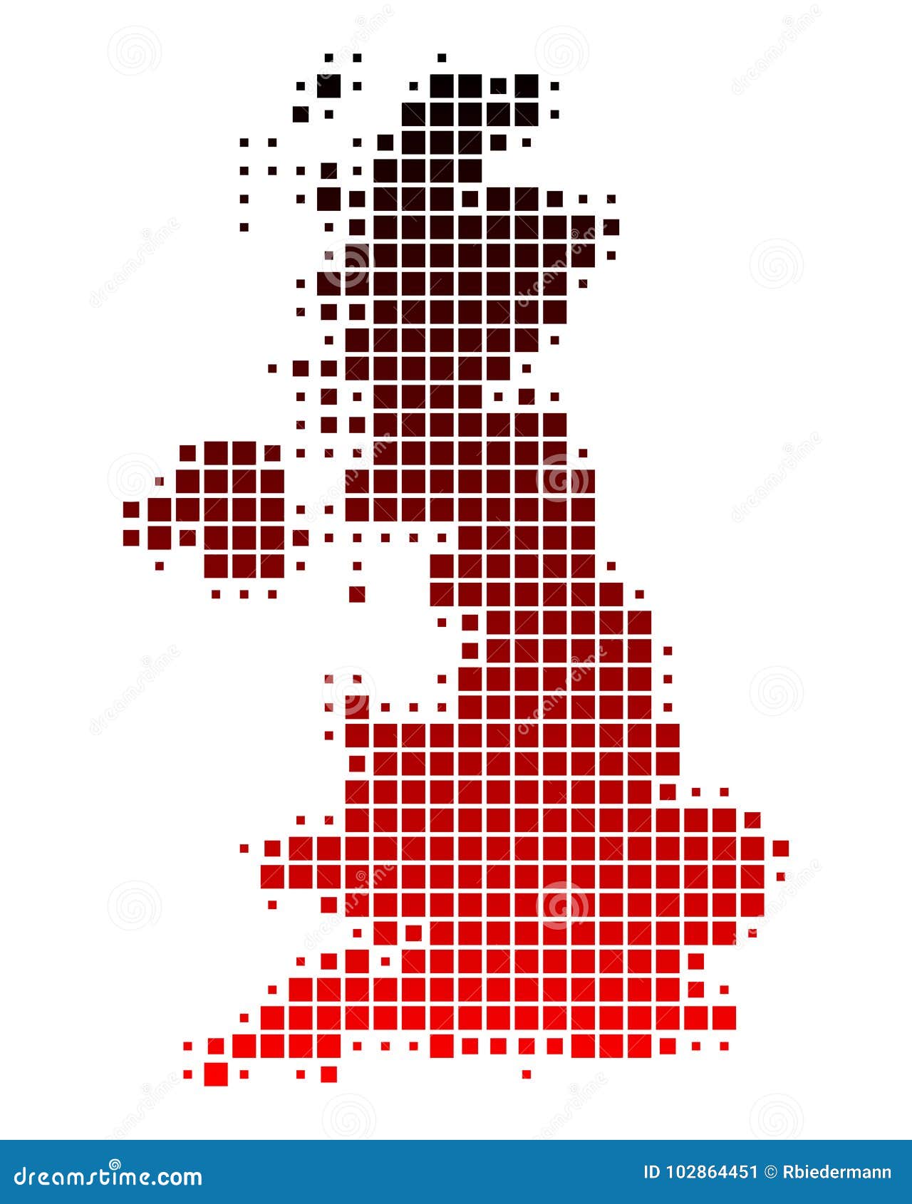 Map of Great Britain stock illustration. Illustration of united - 102864451