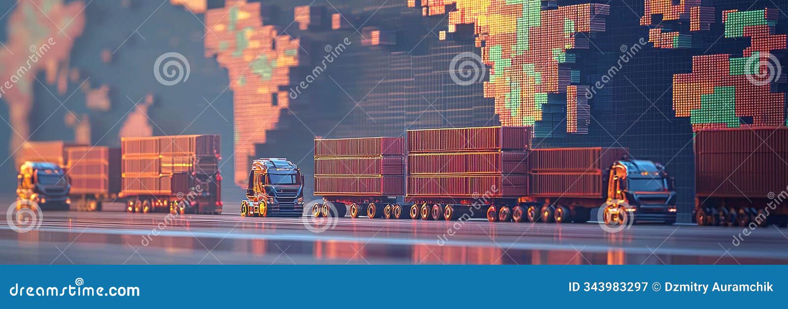 A Map Highlighting Key Routes and Hubs for Efficient Logistics ...