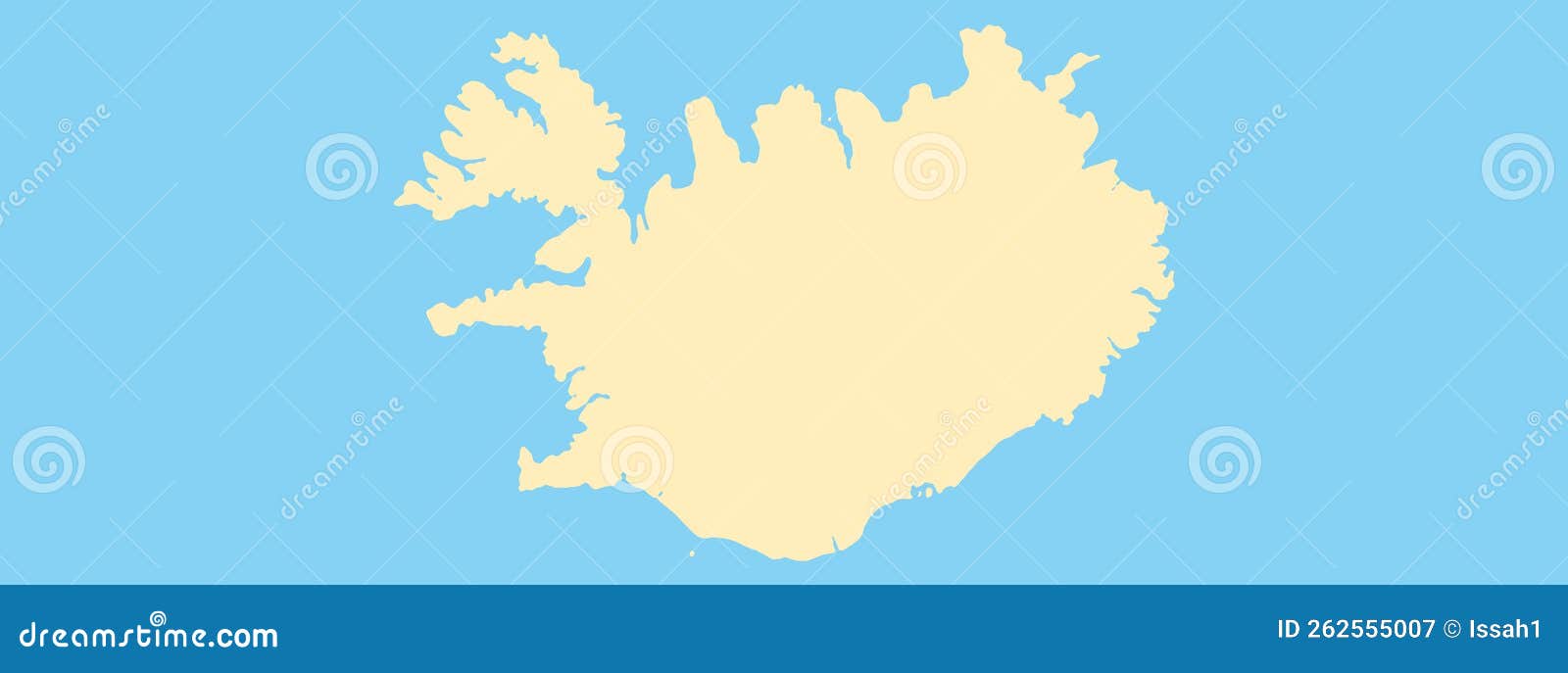 Map Iceland Vector Background. Isolated Country Texture Stock Vector ...