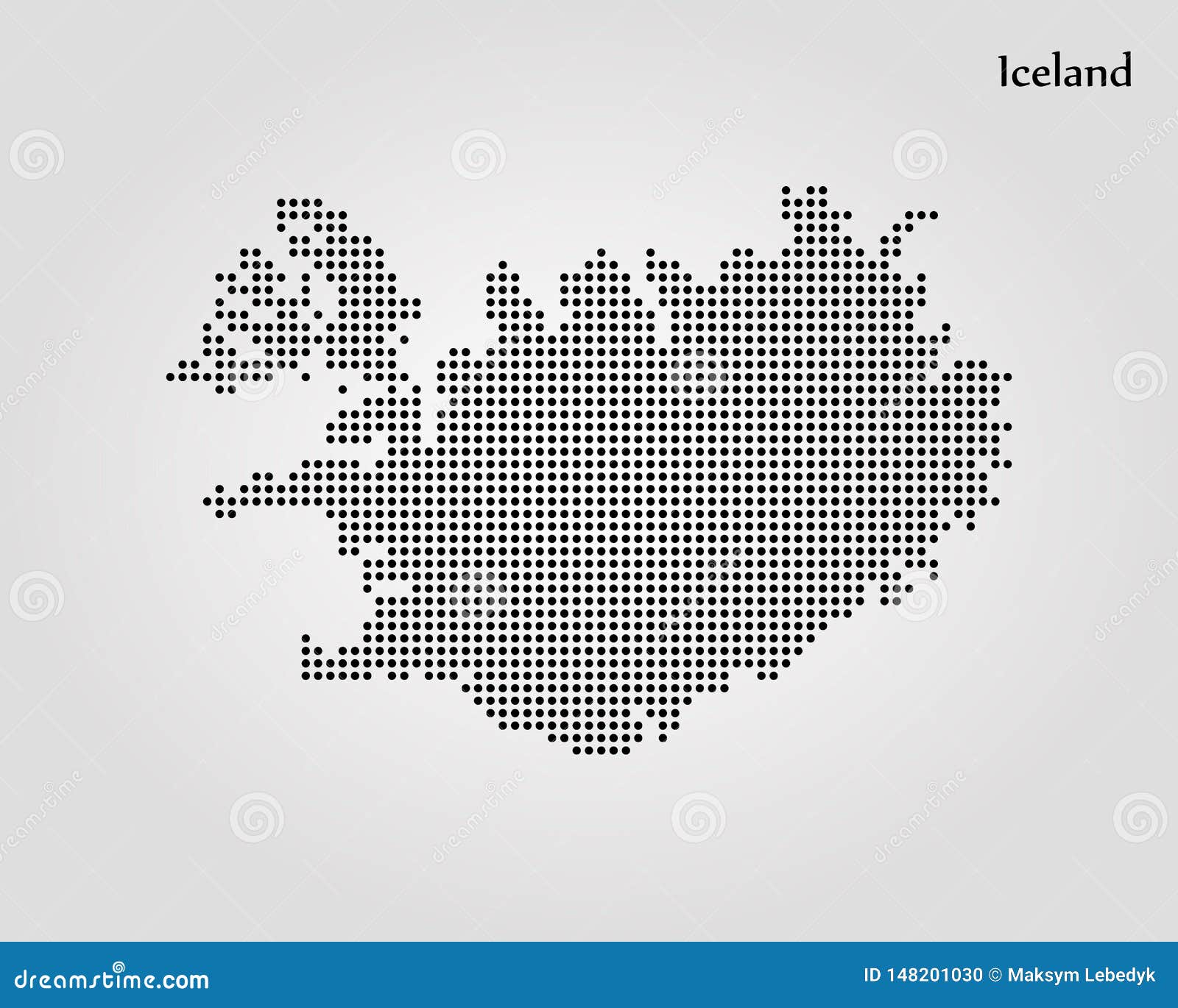 Map of Iceland. Vector Illustration. World Map Stock Illustration ...