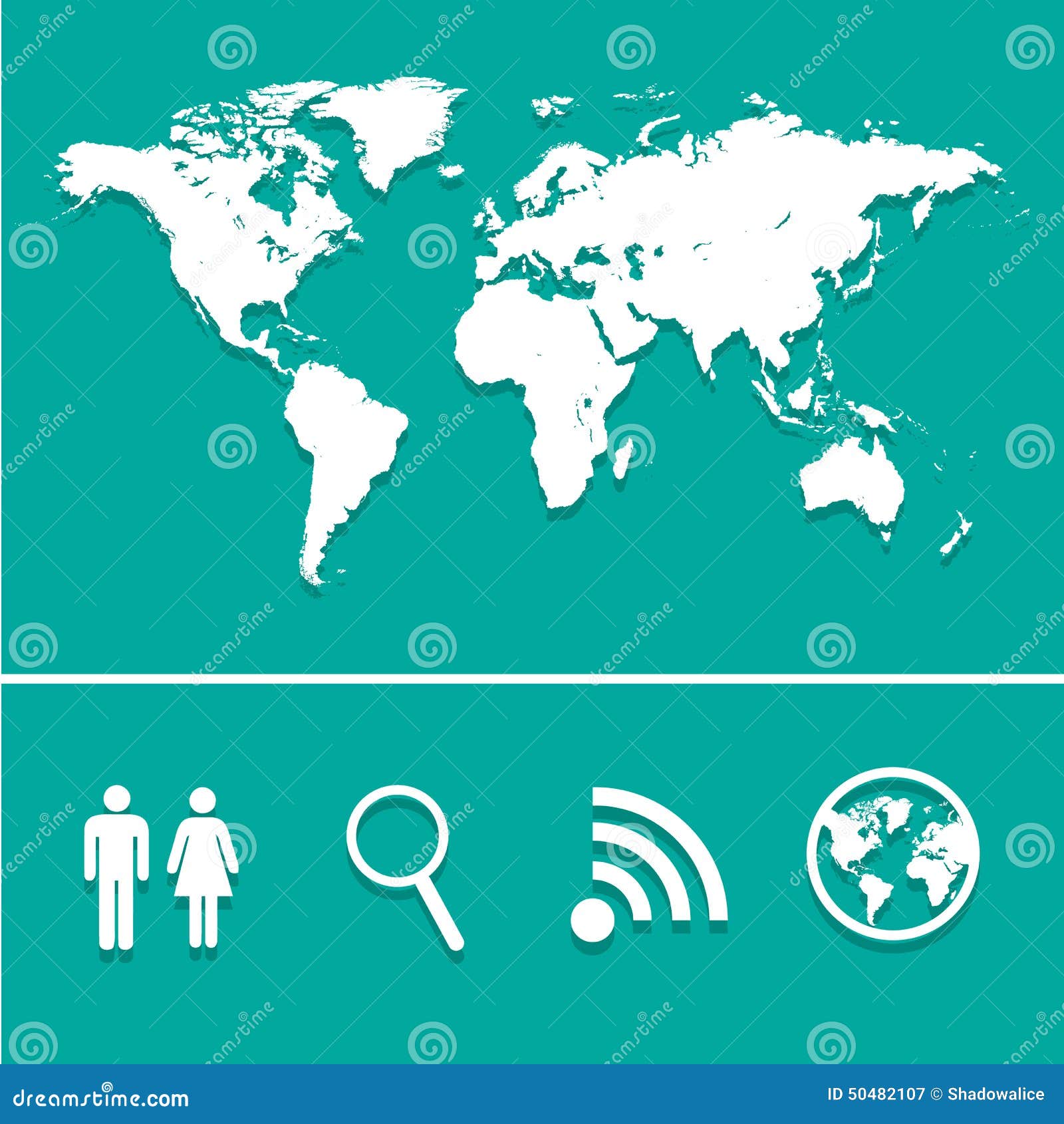 Map Icon Great for Any Use. Vector EPS10. Stock Illustration ...