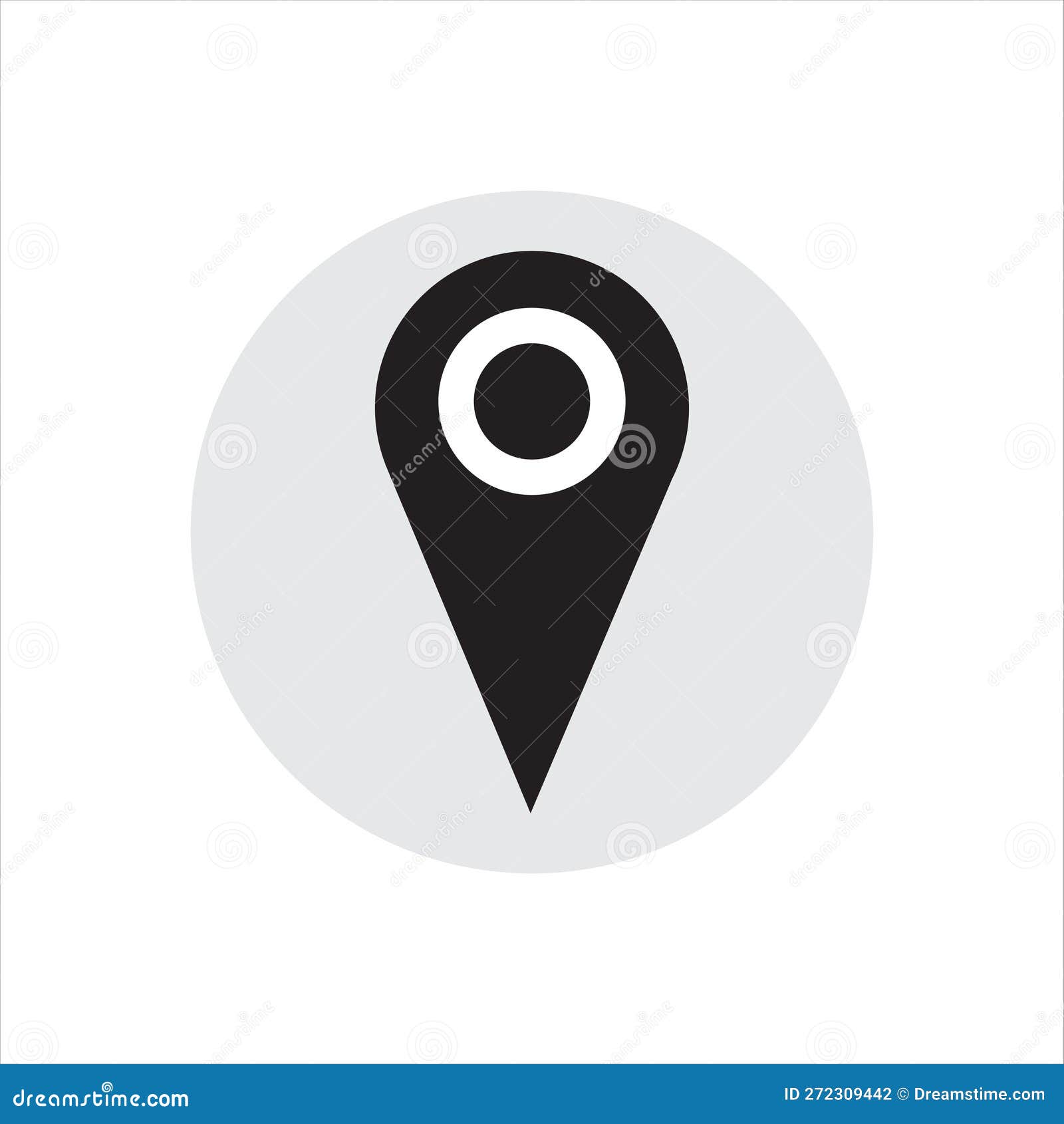Map Icon Location Symbol stock vector. Illustration of presentation ...