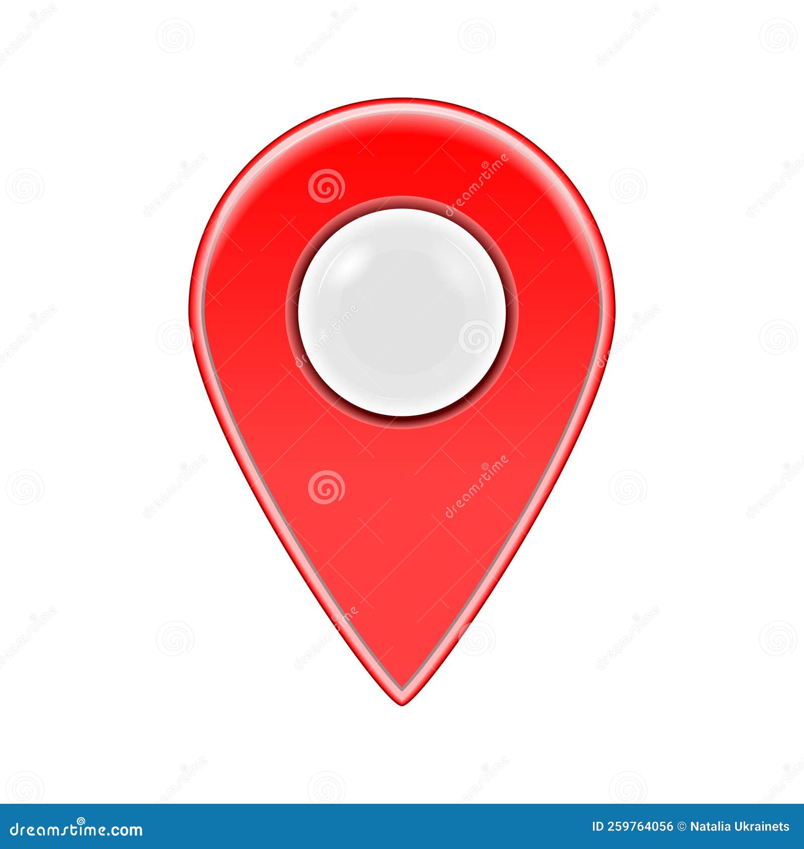 Map icon stock vector. Illustration of location, marker - 259764056