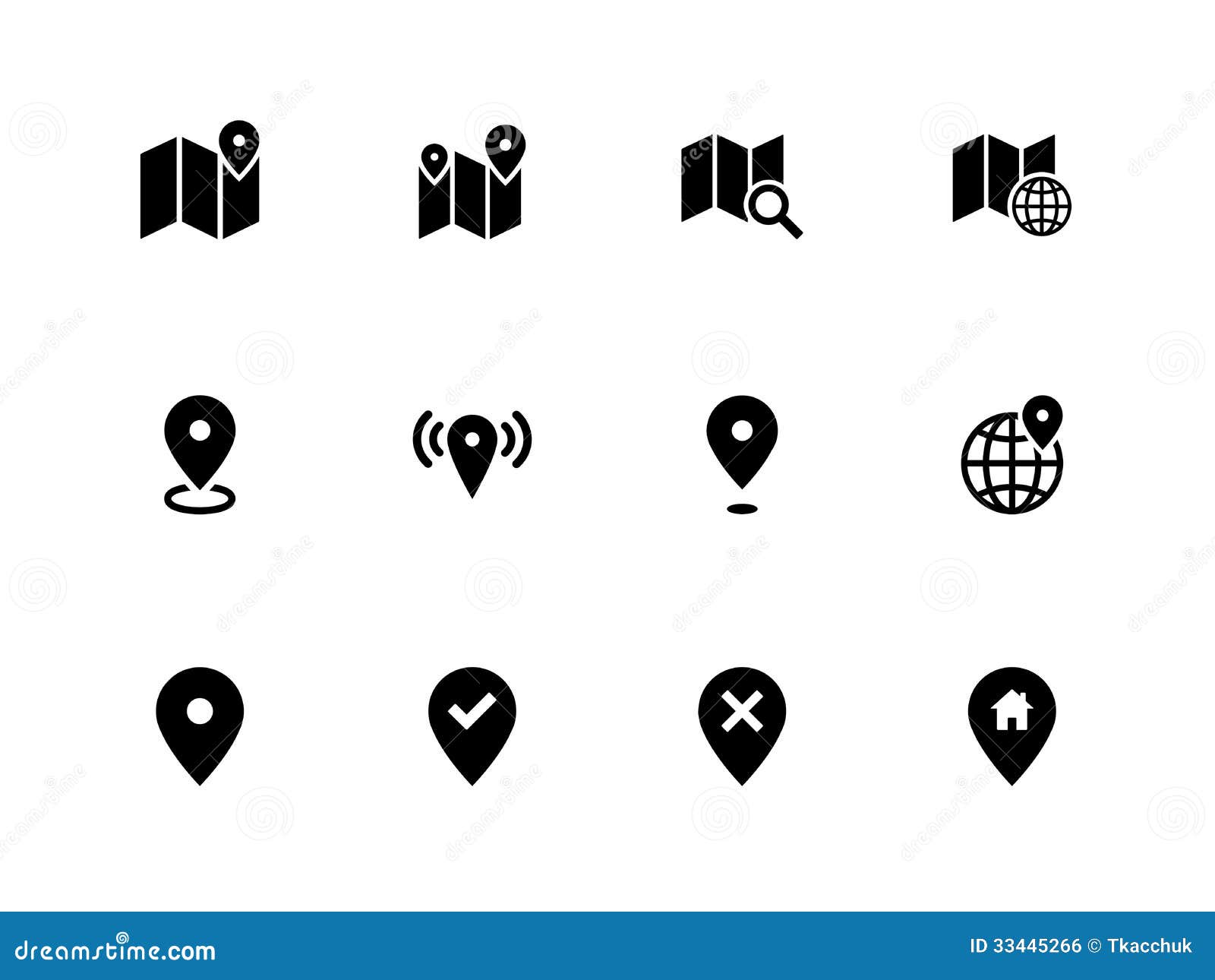 Map Navigation Icon