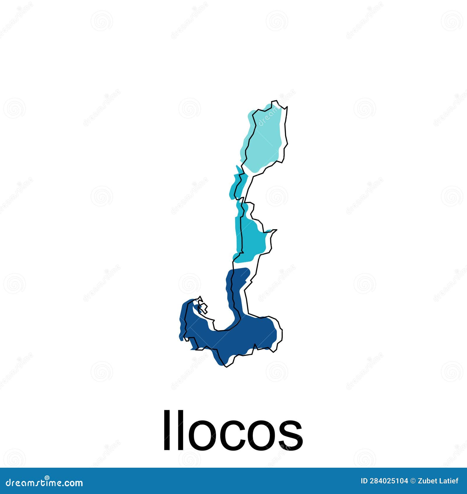 Philippine Map Region 1