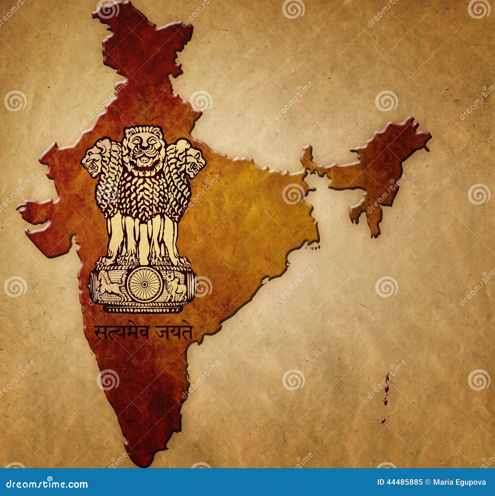 Indian Ancient Paper Background