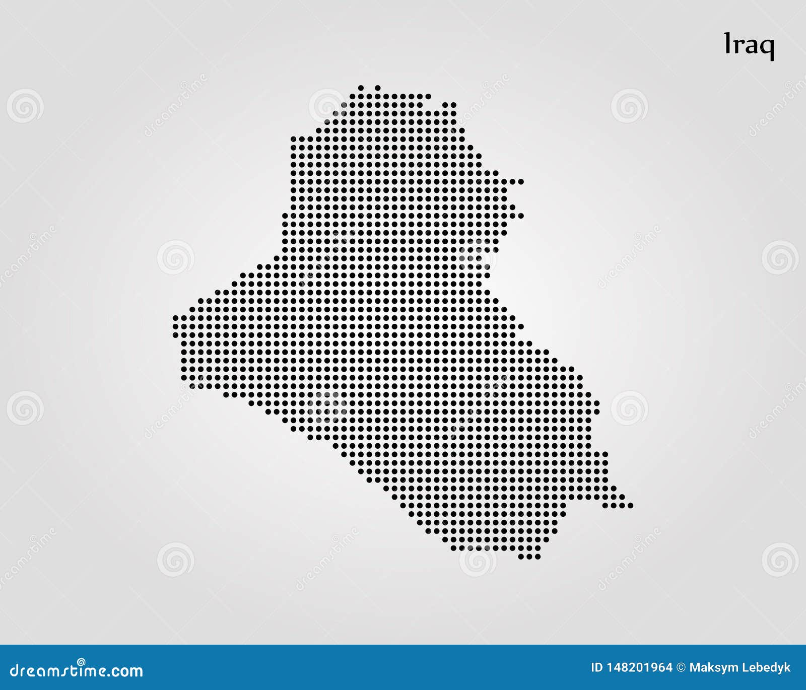 Map of Iraq. Vector Illustration. World Map Stock Illustration ...