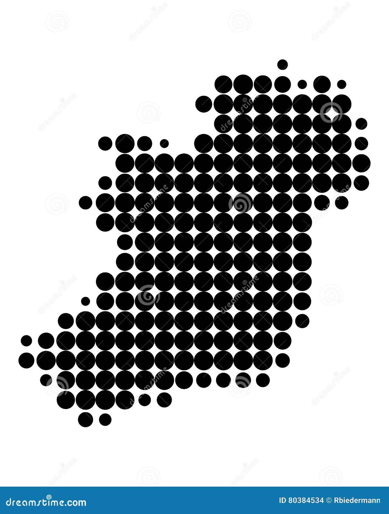 Map of Ireland stock vector. Illustration of circle, travel - 80384534