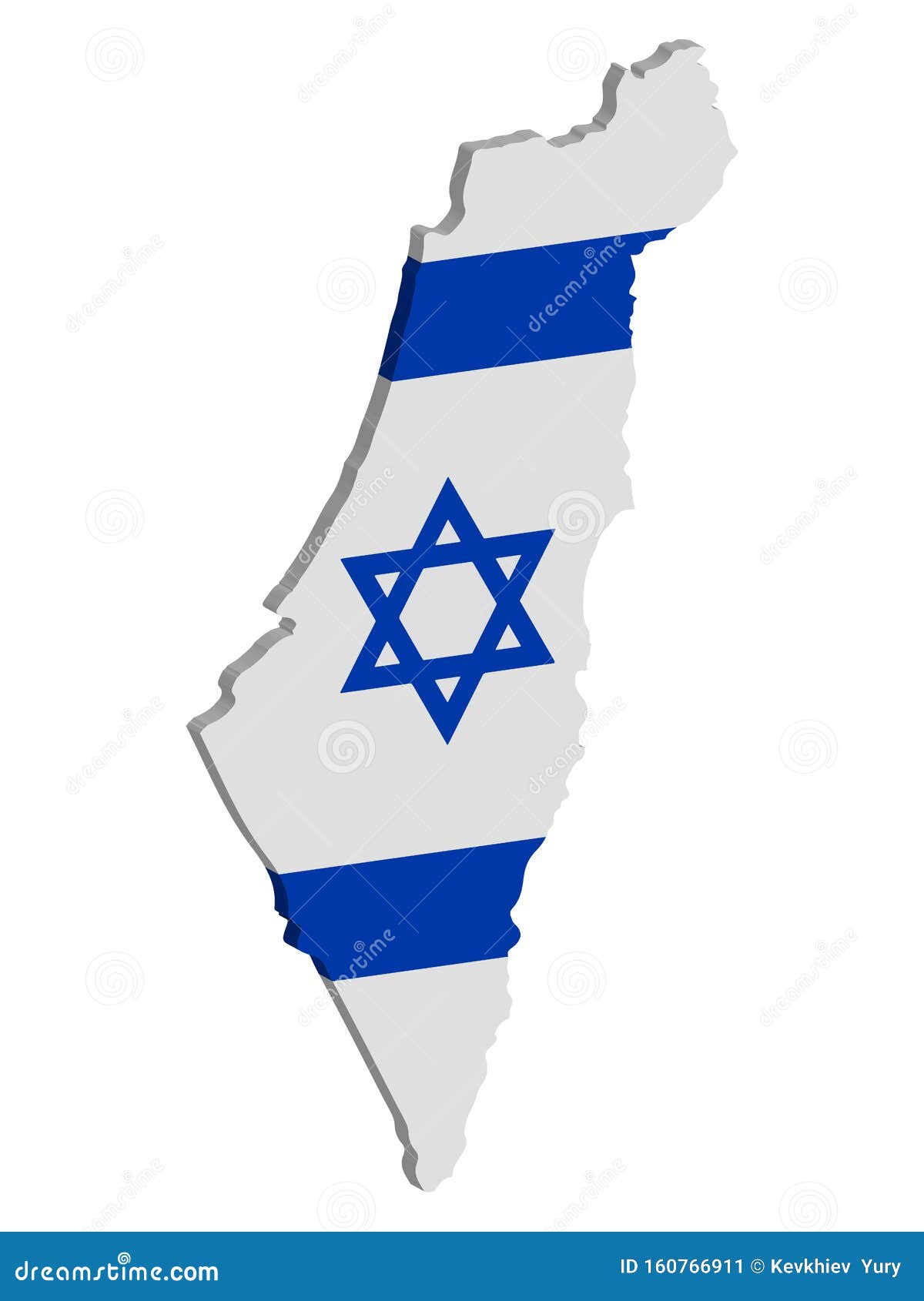 Map of Israel with Flag 3d Vector Illustration Stock Vector ... Map of Israel with Flag 3d Vector Illustration Stock Vector ...