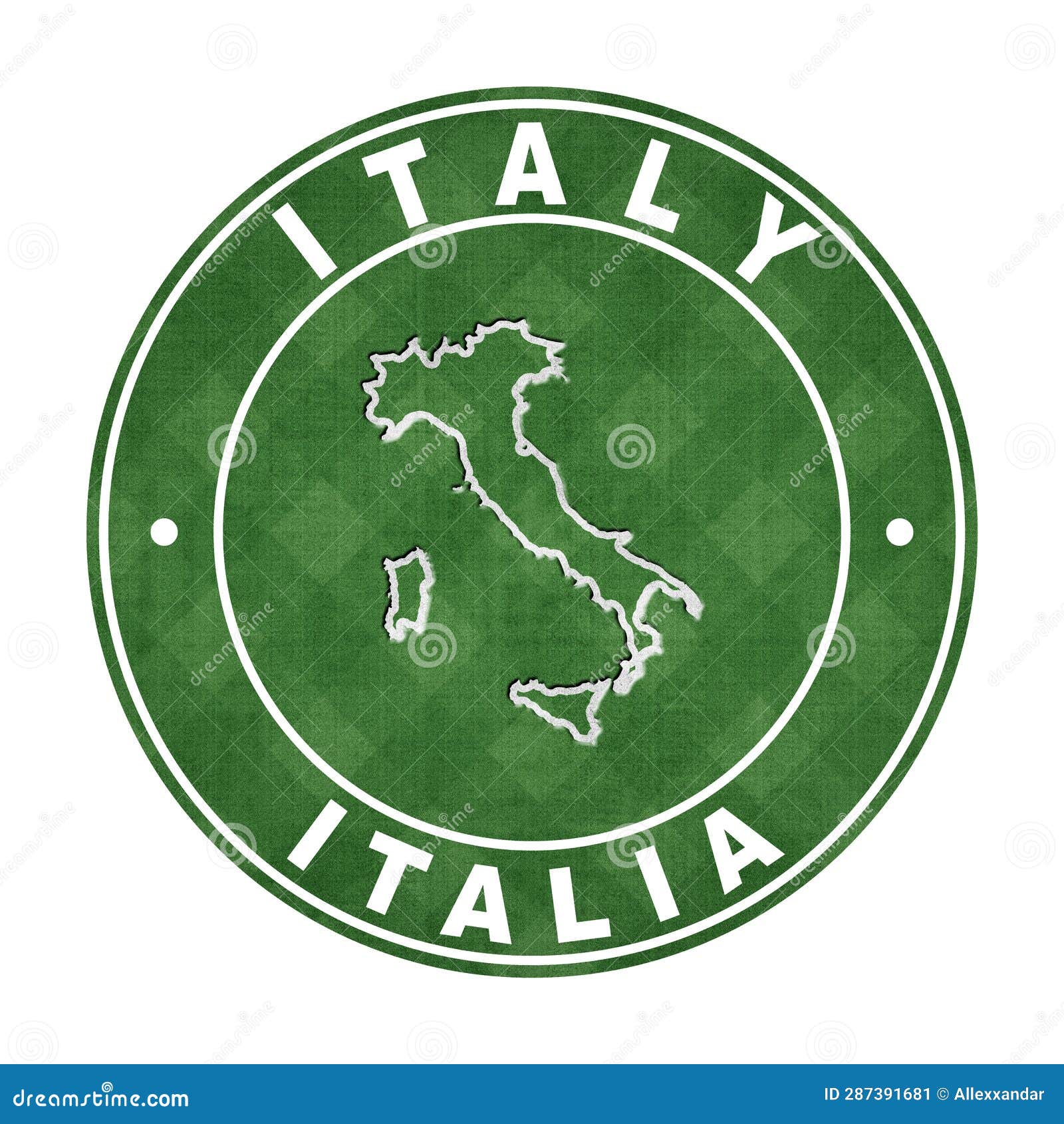 Map of Italy Football Field Stock Illustration - Illustration of soccer ...