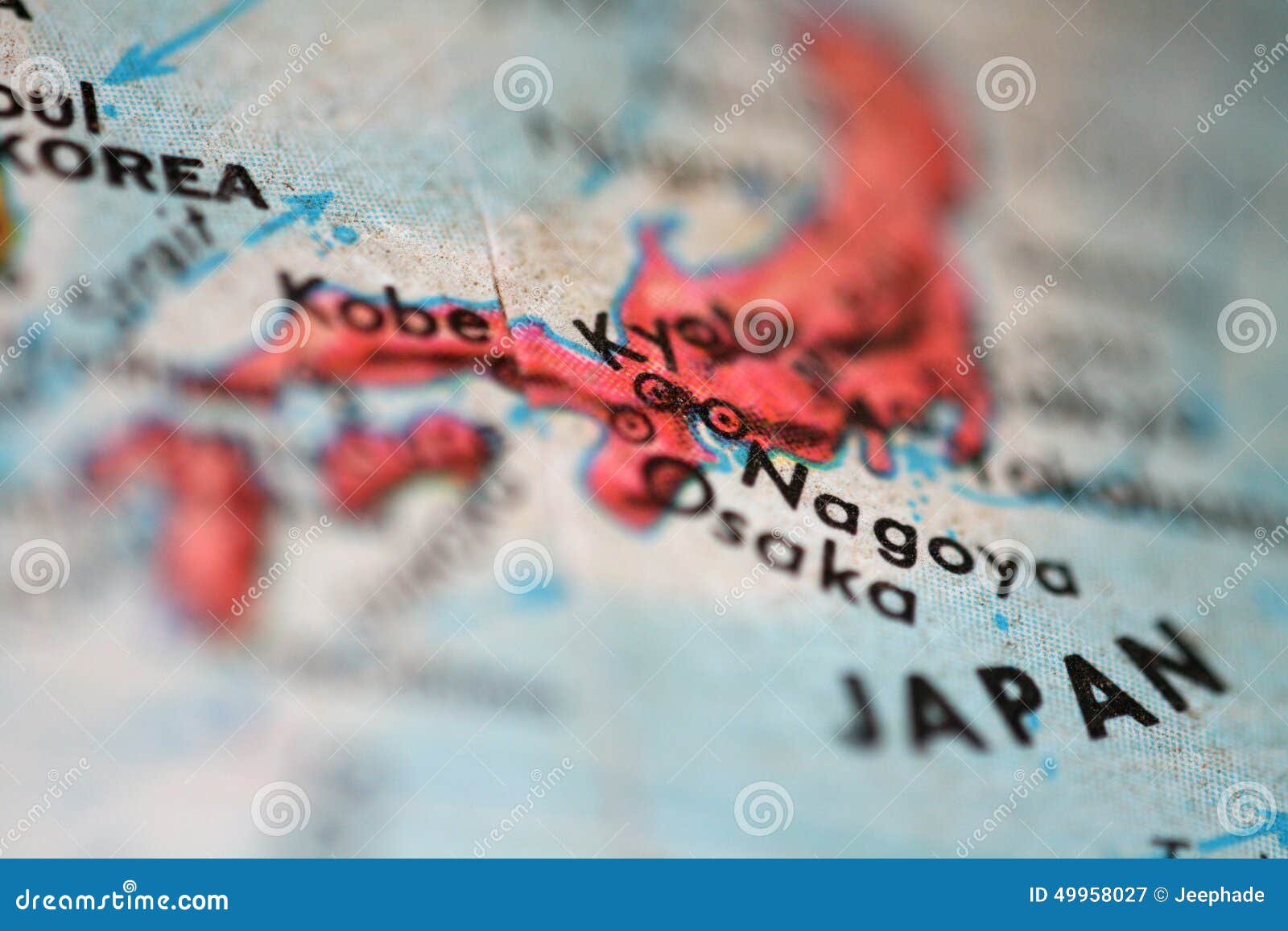 Map of Japan stock image. Image of city, geographic, nagoya - 49958027