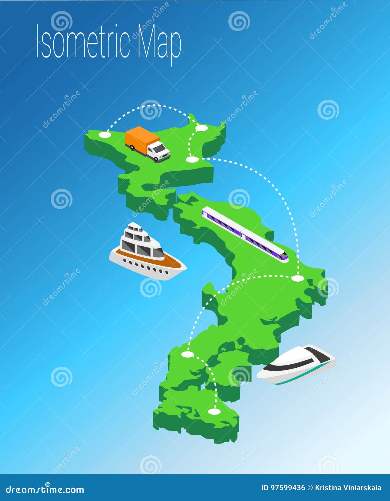 Map Japan Isometric Concept. Stock Vector - Illustration of concept ...