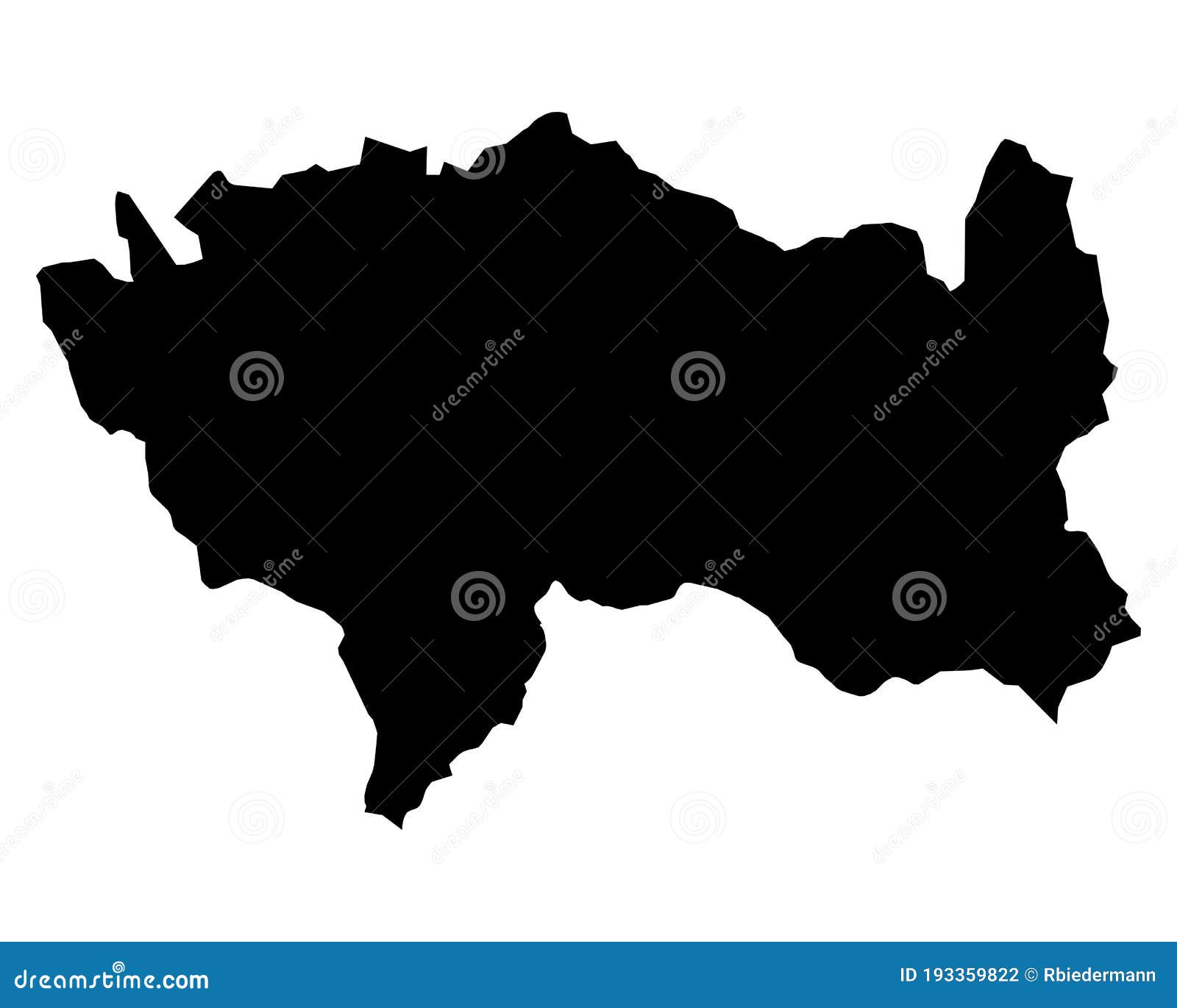Map of Junin stock vector. Illustration of peru, junin - 193359822