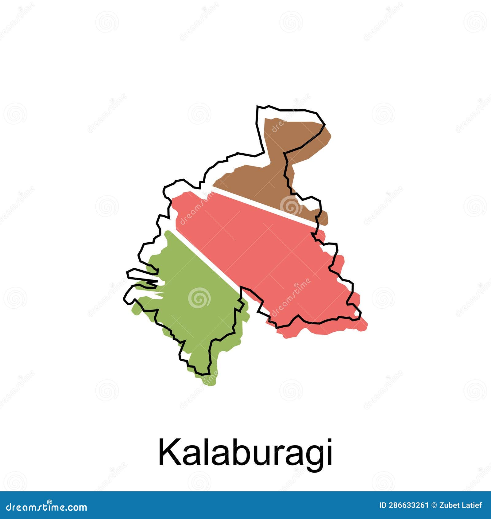 Kalaburagi Map Stock Illustrations – 4 Kalaburagi Map Stock ...