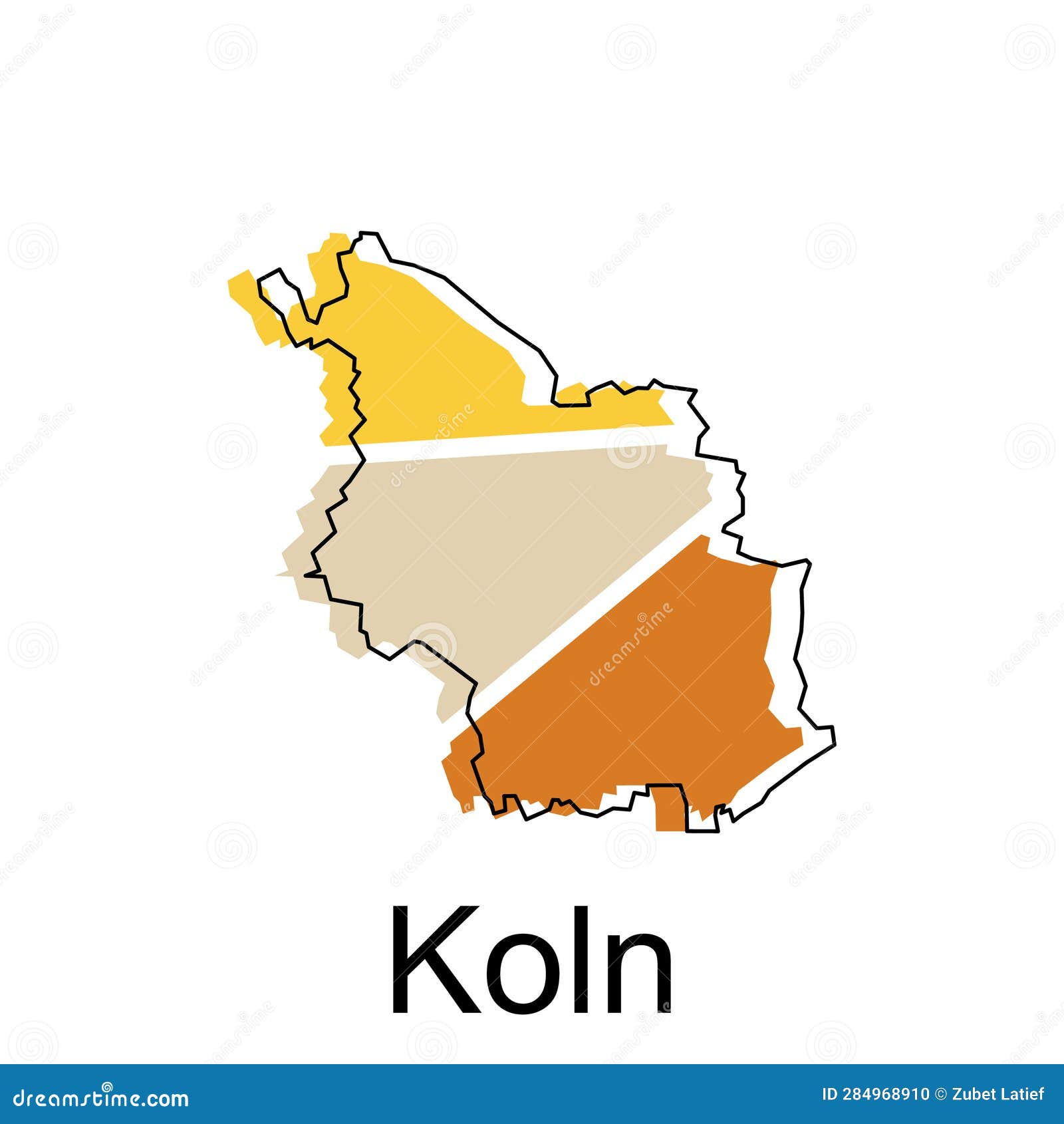 Koln Vector Linear Logo. Trendy Stylish Landmarks. Great St. Martin ...