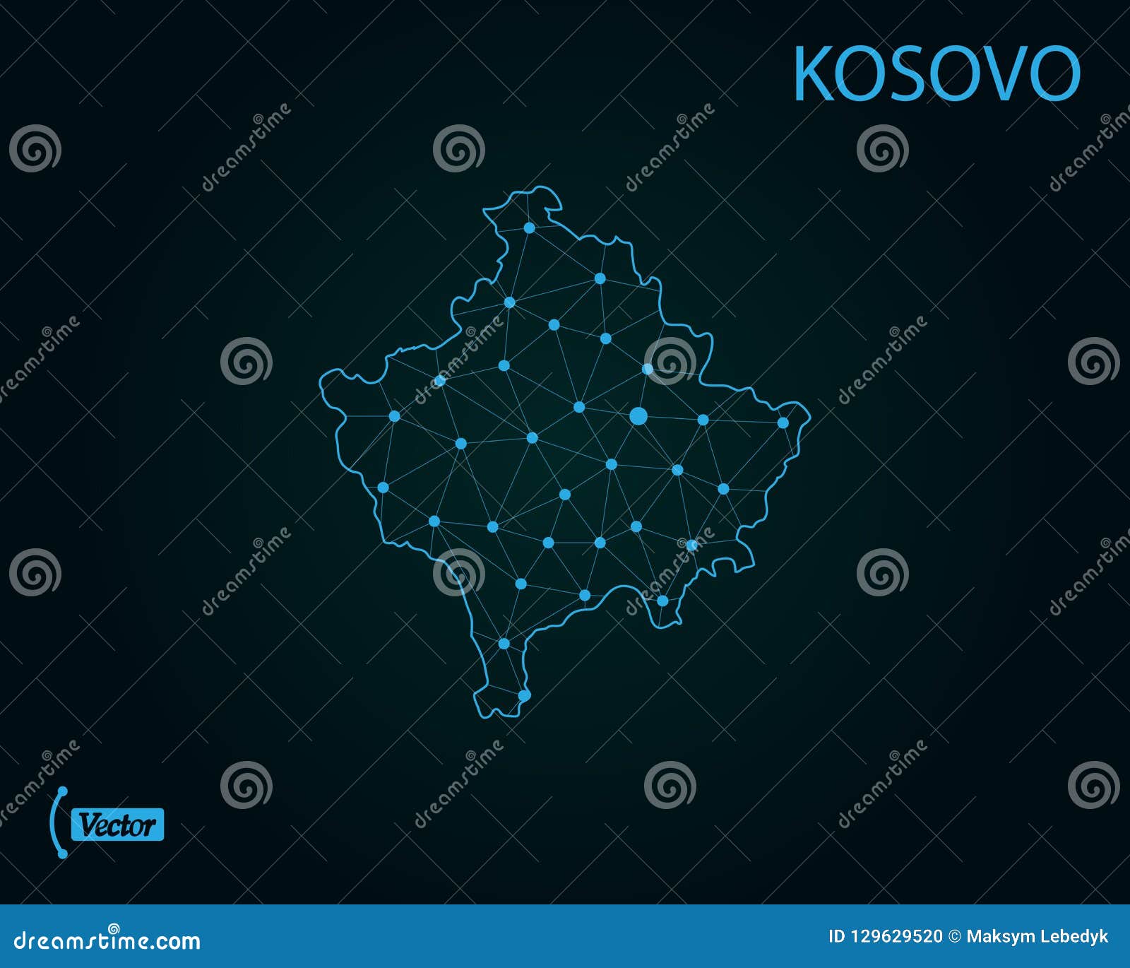 kosovo on maps