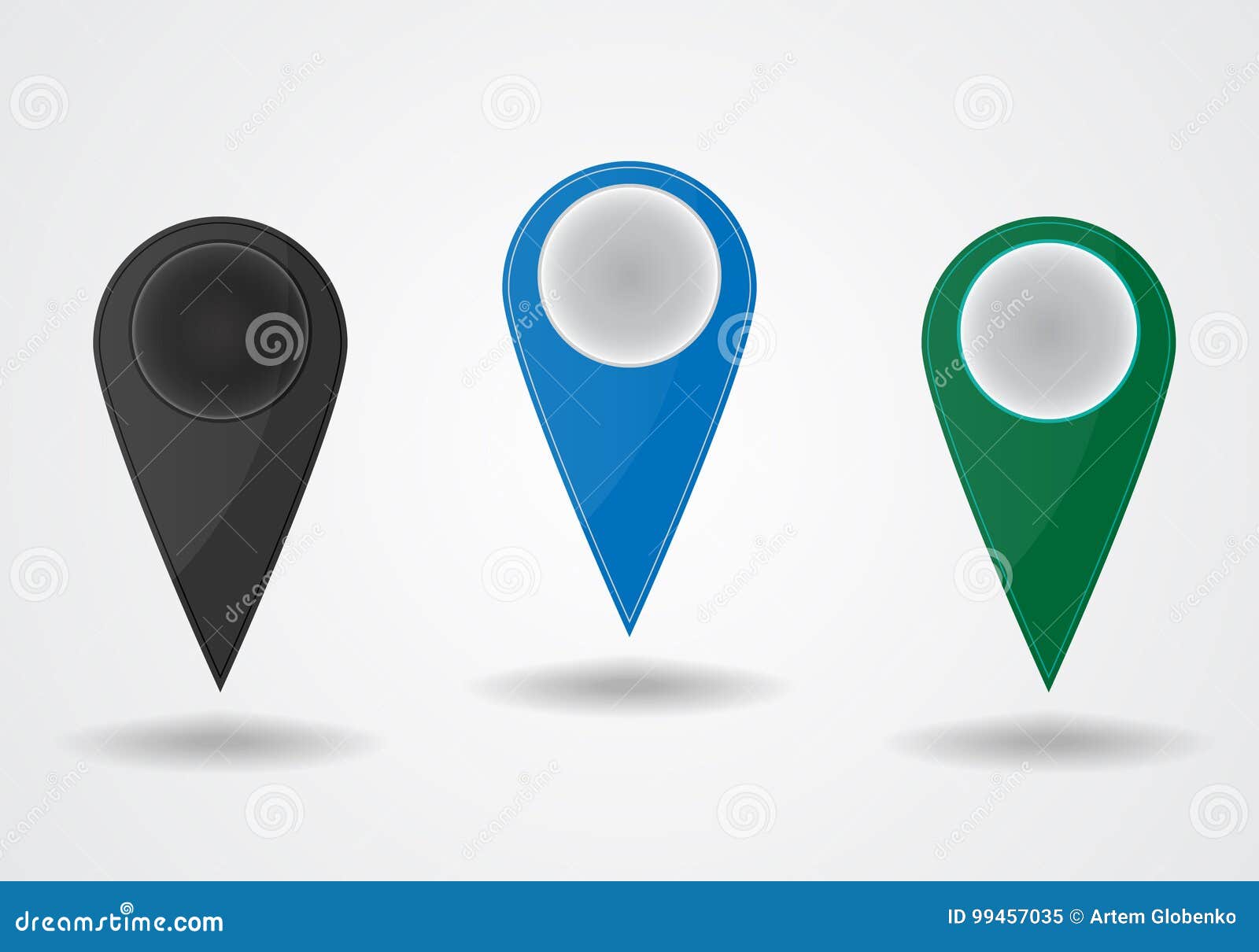 Map Label stock vector. Illustration of icon, color, design - 99457035