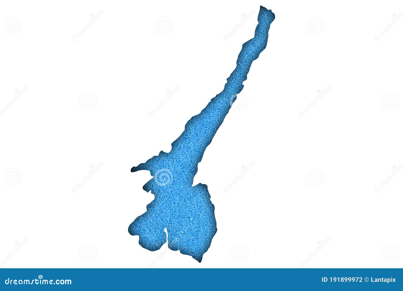 Lake Garda Silhouette Cartoon Vector | CartoonDealer.com #107166673