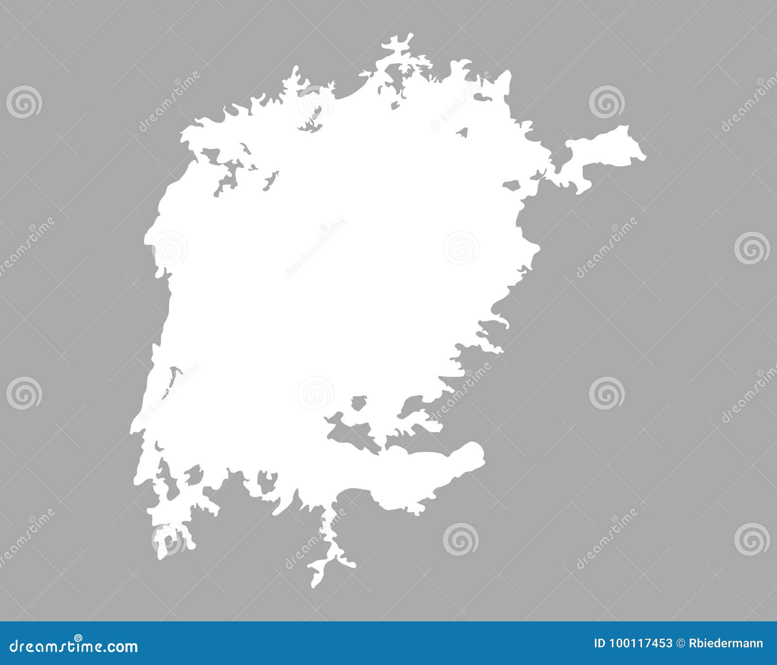 Map of Lake Victoria stock vector. Illustration of lake - 100117453