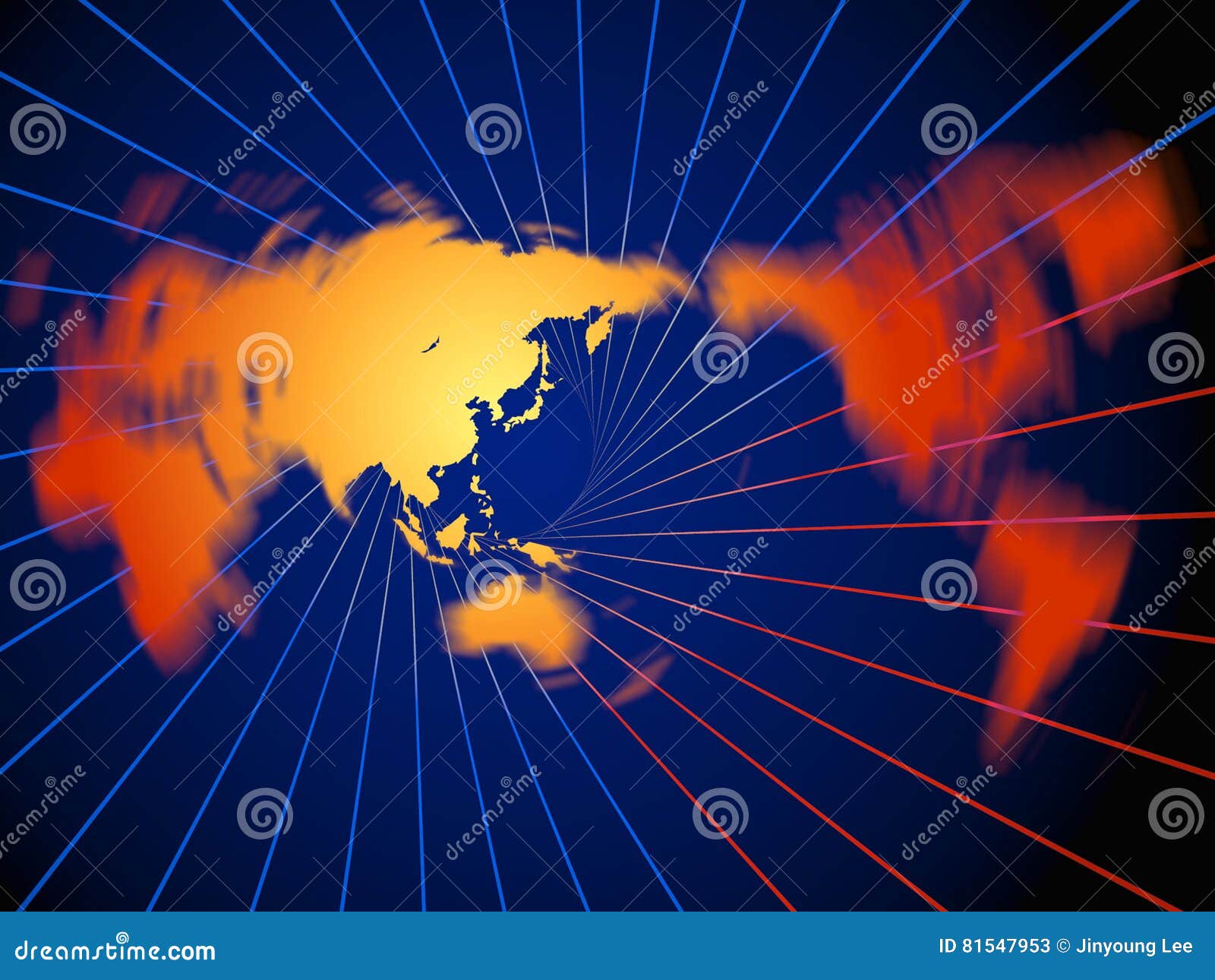 Map stock illustration. Illustration of computer, guidance - 81547953