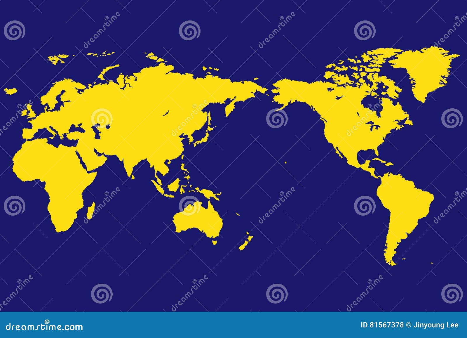 Map stock illustration. Illustration of world, text, guidance - 81567378
