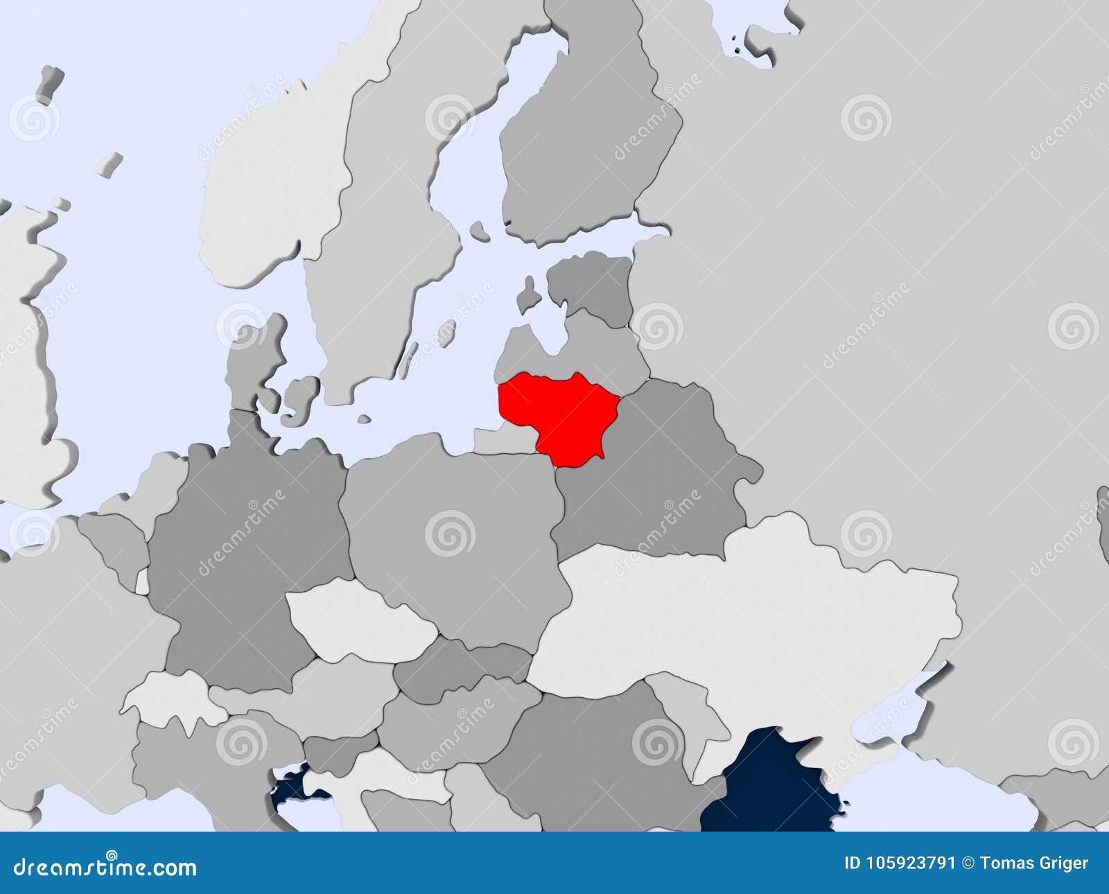 Map of Lithuania stock illustration. Illustration of transparent ...