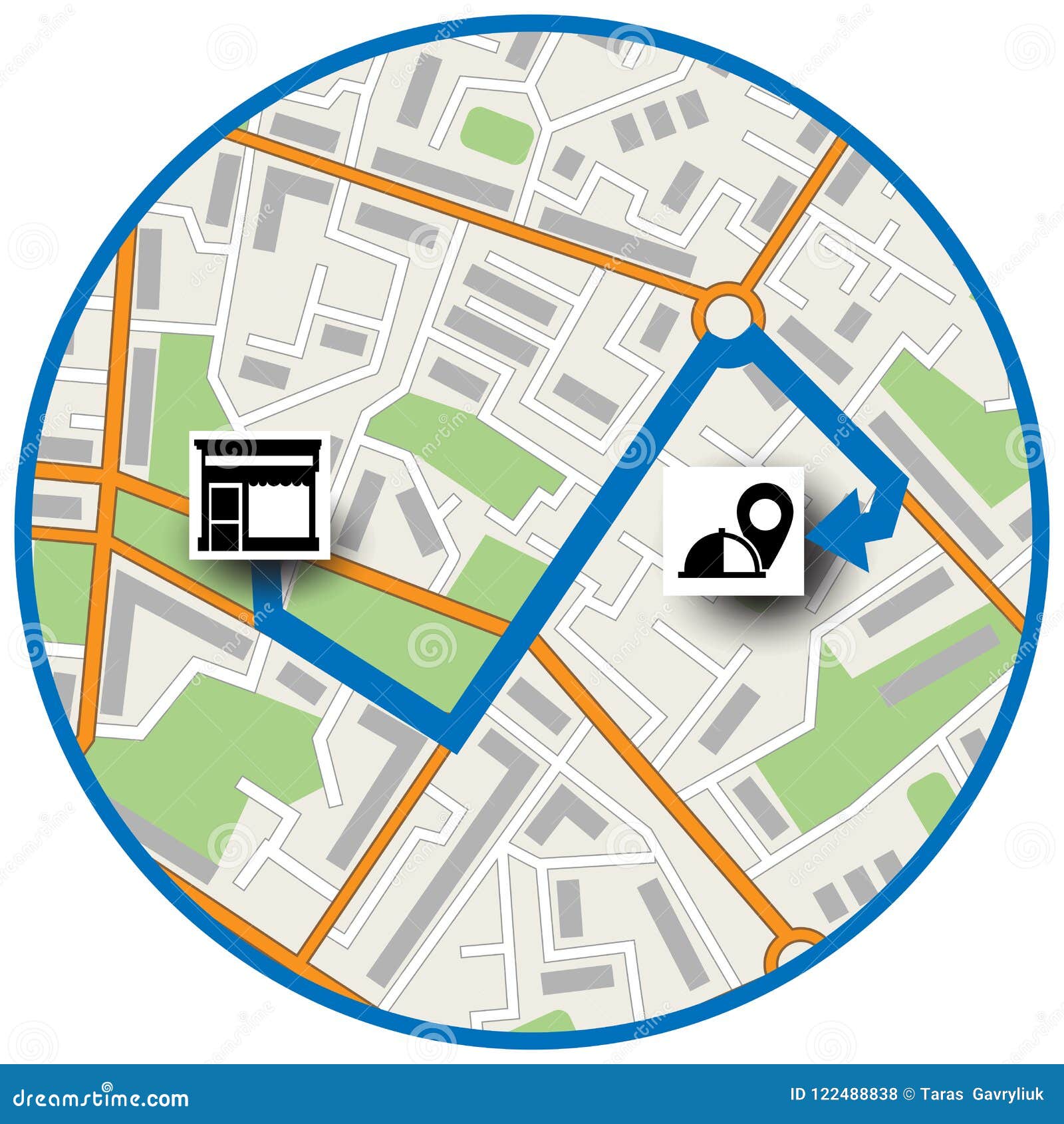 Scheme Of Location Of Esophagus And Stomach In Human Body. Educational ...