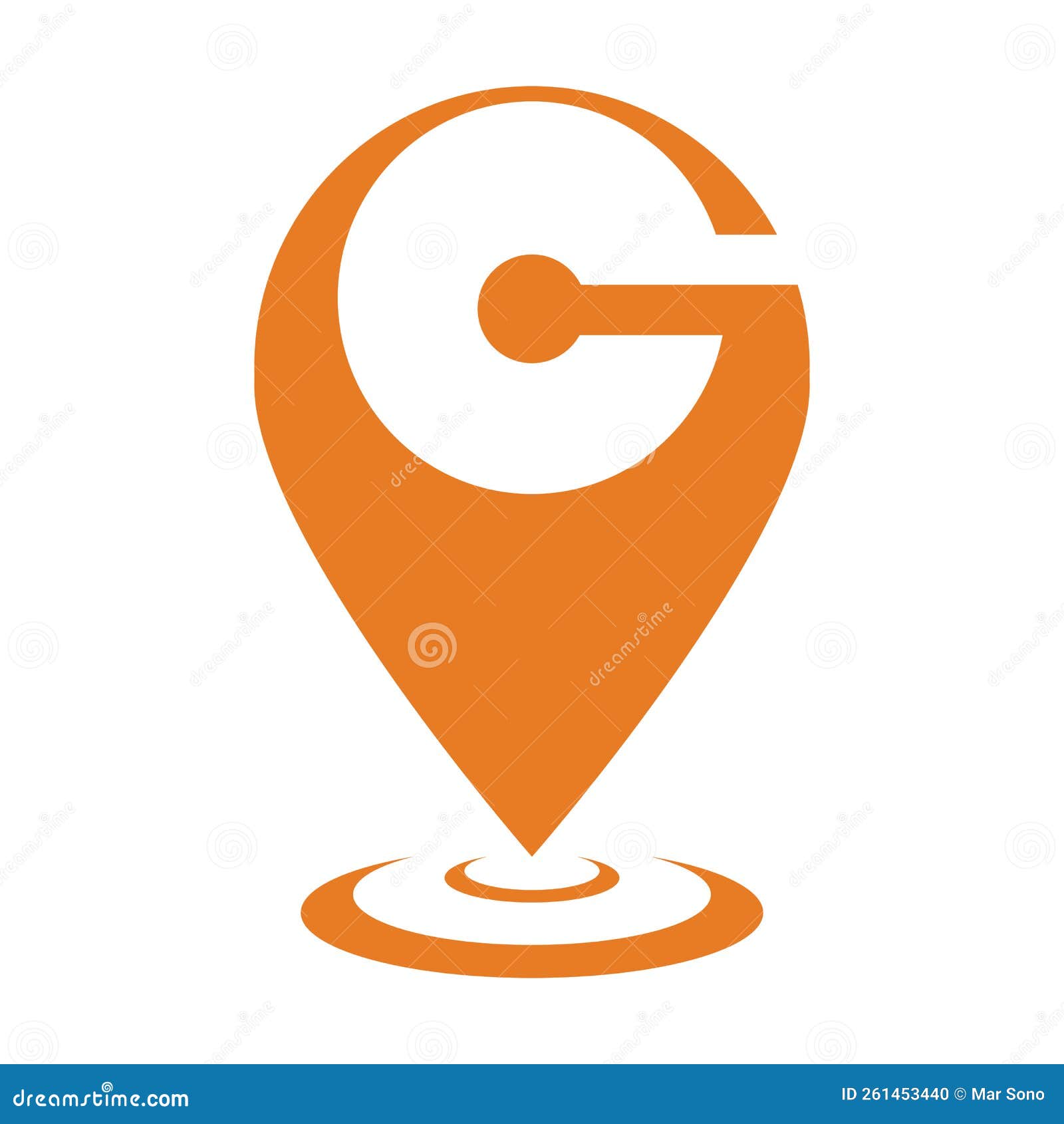 Map Logo Location Vector stock vector. Illustration of road - 261453440