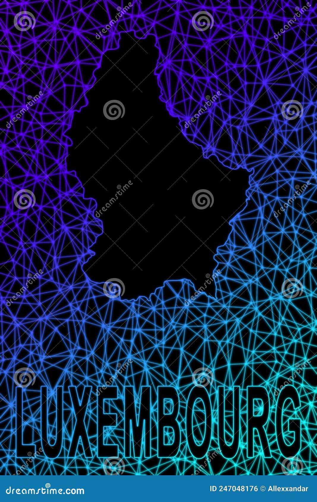 Luxembourg Line Travel Skyline Set. Luxembourg Outline City Vector ...