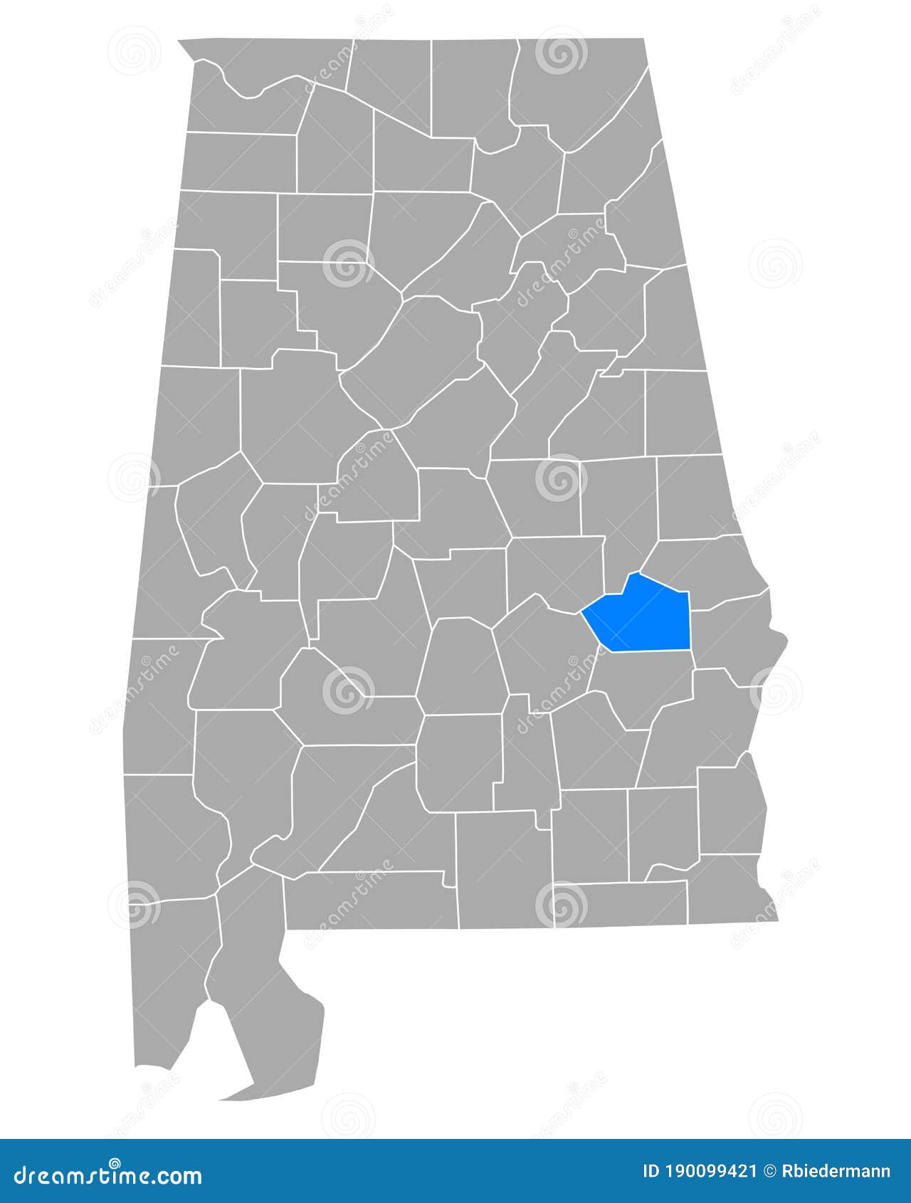 Alabama: Macon County Map Vector Illustration | CartoonDealer.com #92538400