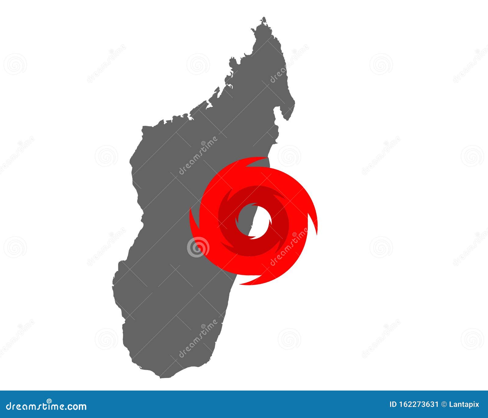 Red Hurricane Symbol Icon Stock Illustration | CartoonDealer.com #155304217