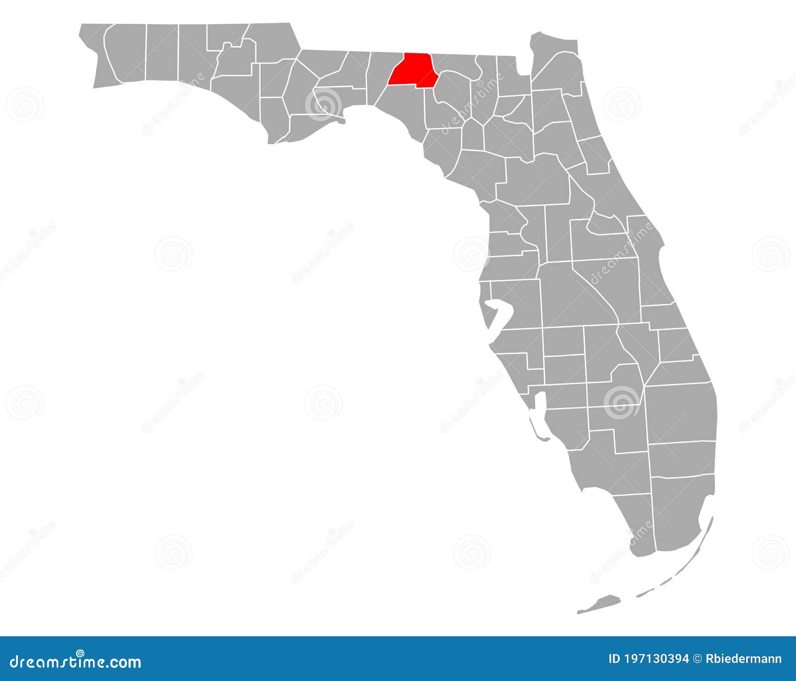 Map of Madison in Florida stock vector. Illustration of locator - 197130394