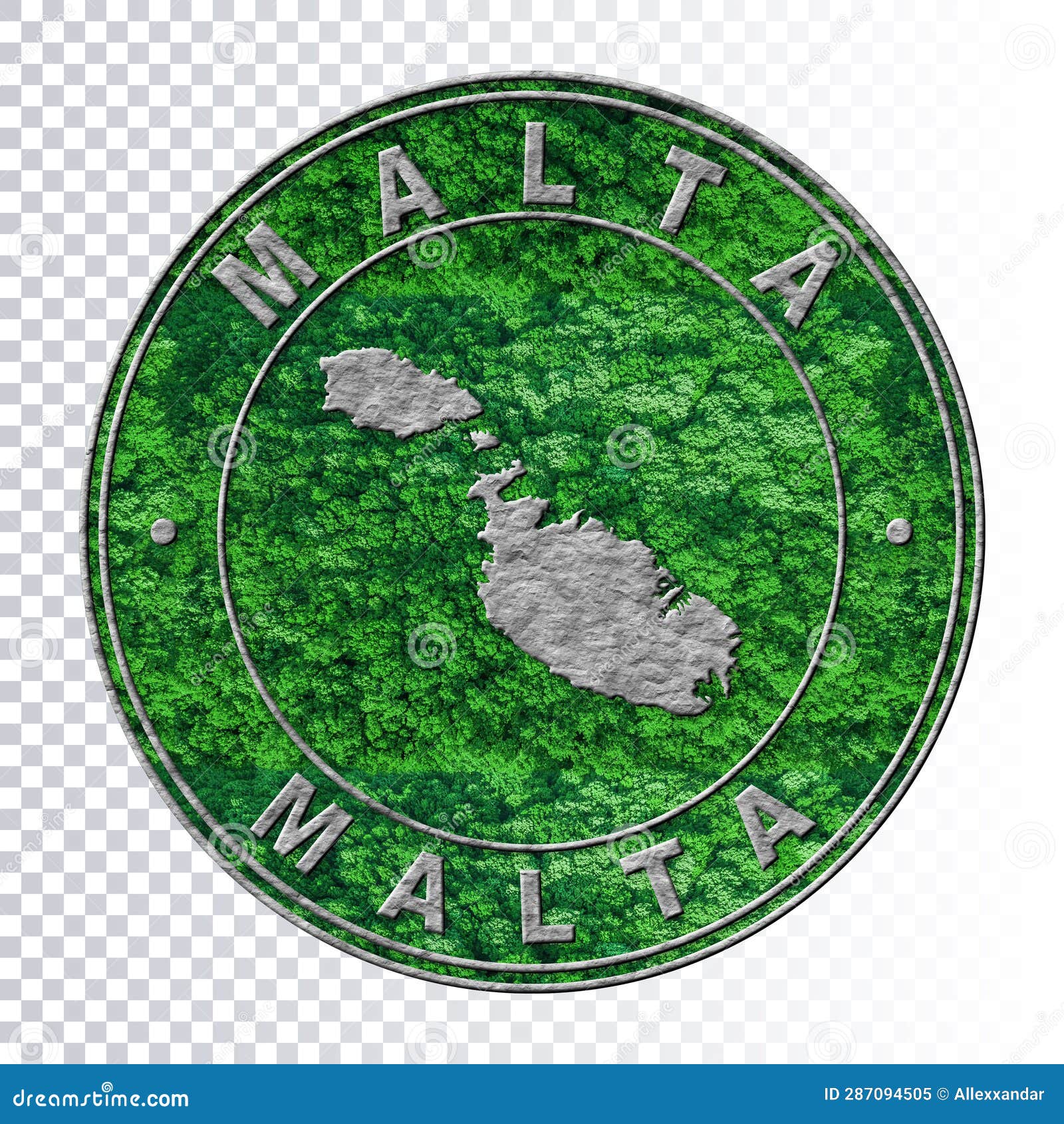 Map of Malta, Environment Concept, Co2 Emission Concept Stock ...