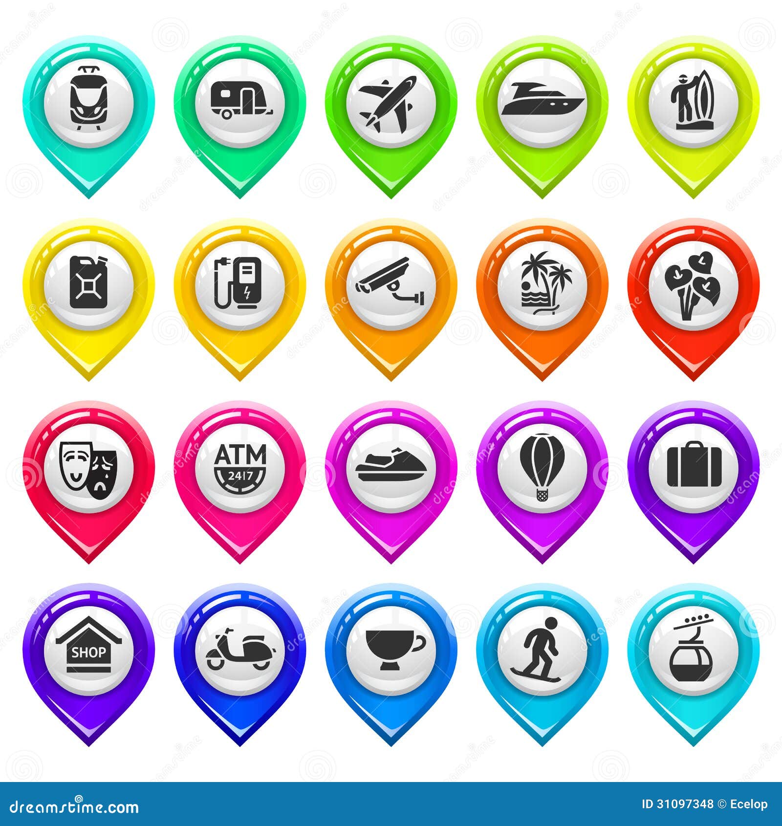 Map Icon Vector Free Download