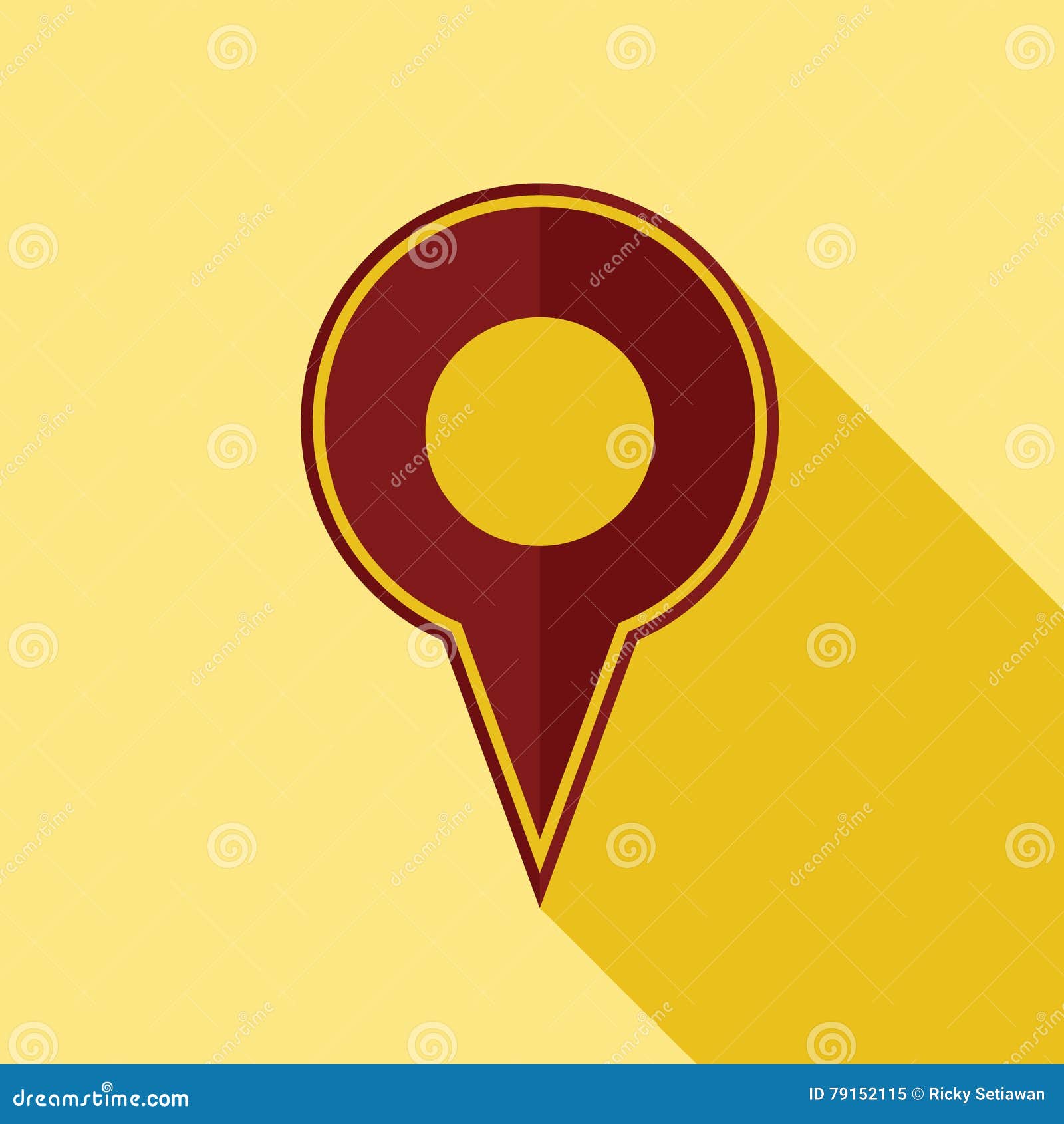 Map Marker Logo or Icon stock illustration. Illustration of place ...