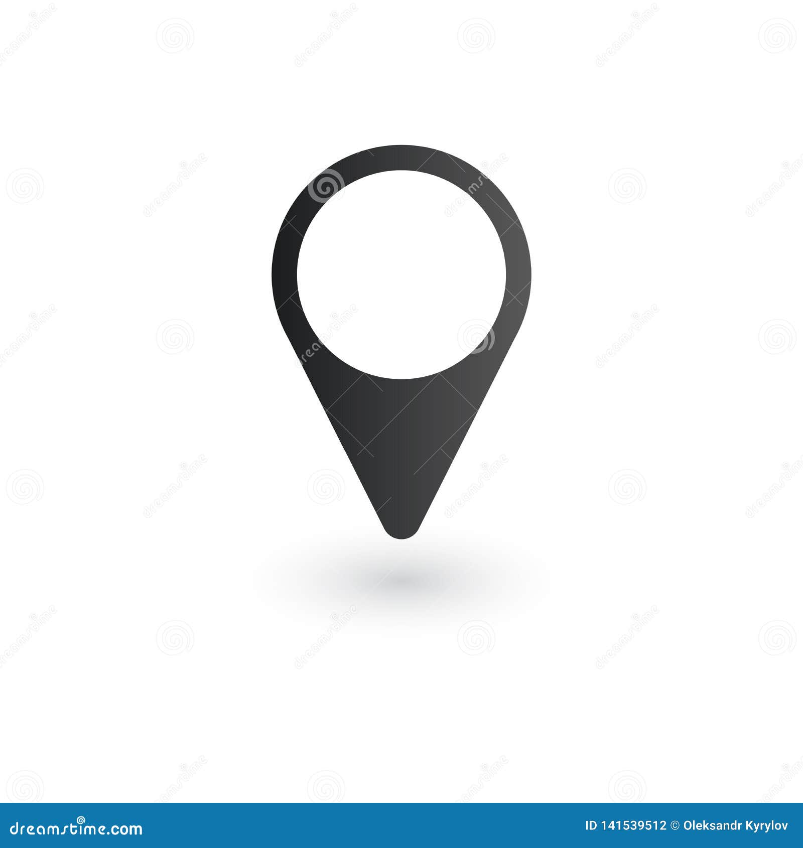 Map Marker, Map Pin Vector. Vector Illustration Isolated on White ...