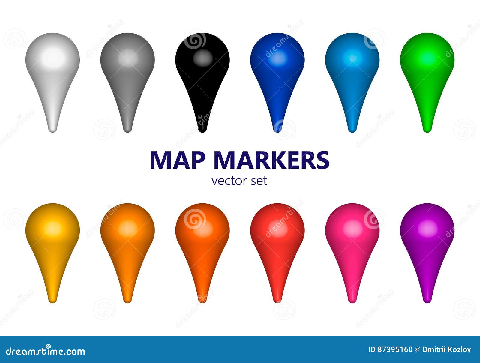 Map marker stock vector. Illustration of bubble, internet - 87395160
