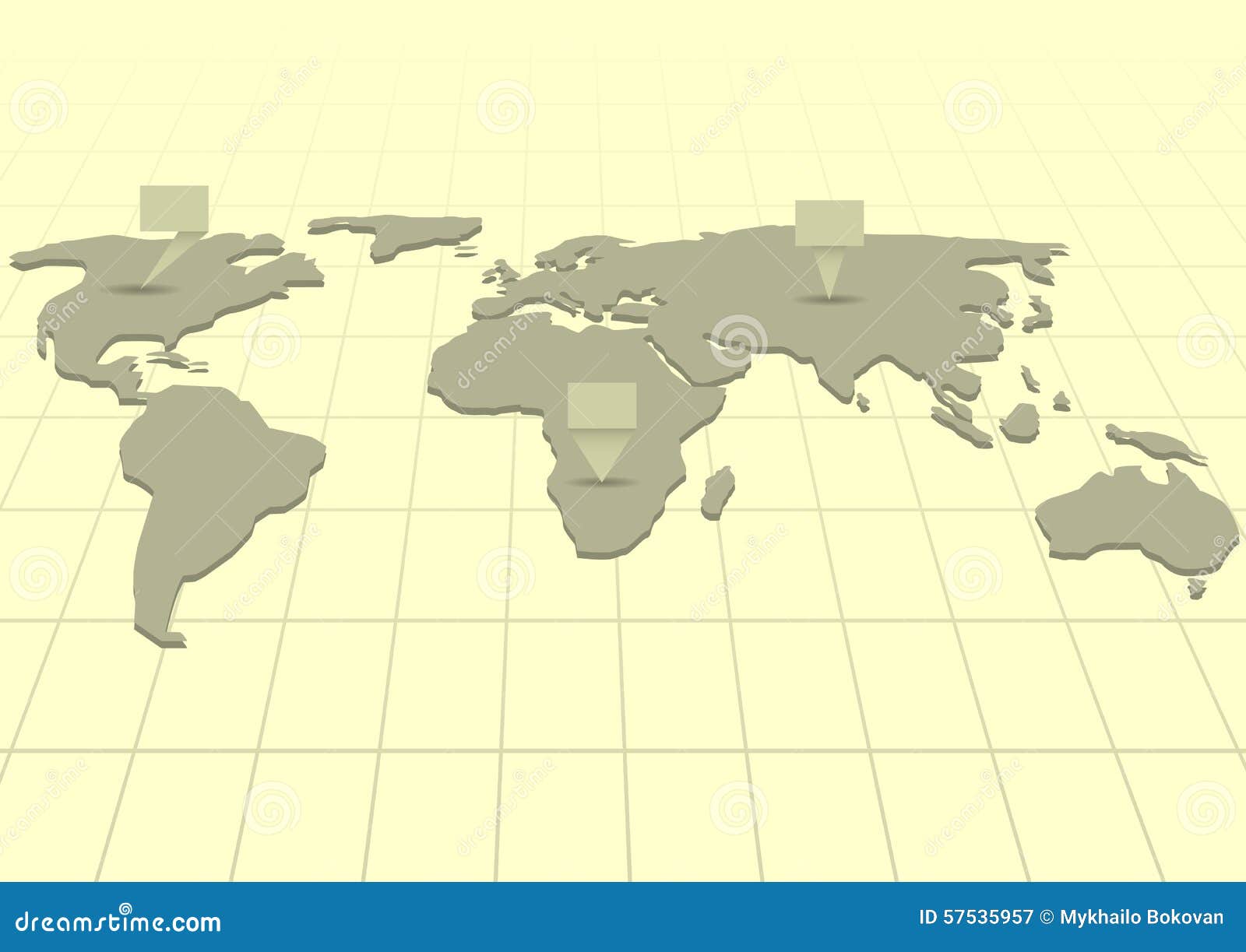 Map Markers Stock Vector Illustration Of Graphic Marker 57535957