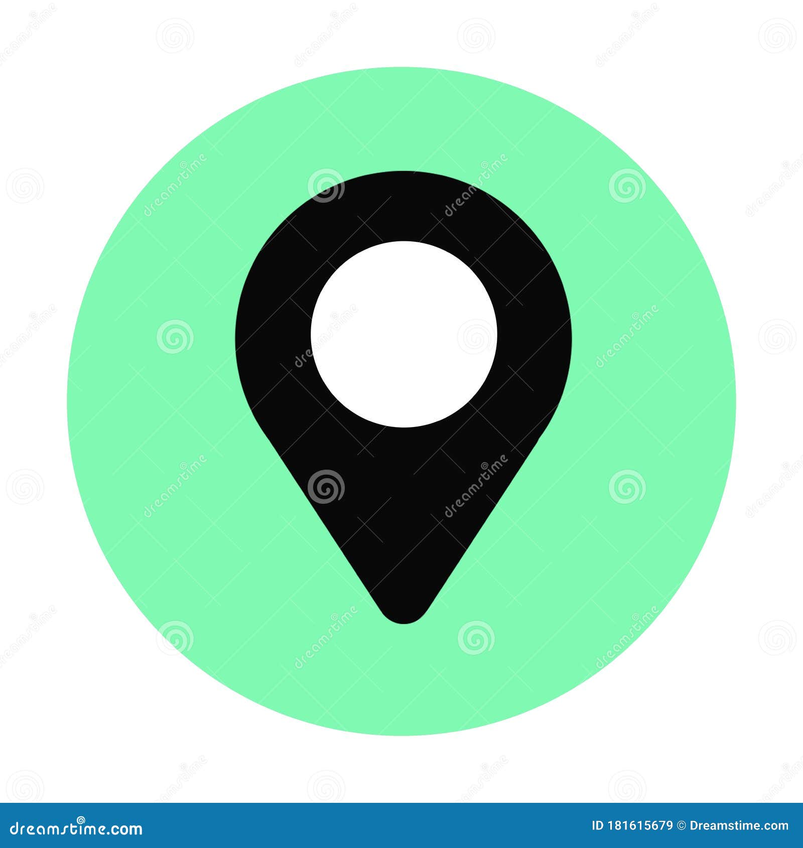 Map Markers Ve Location Pin Stock Illustration - Illustration of ...