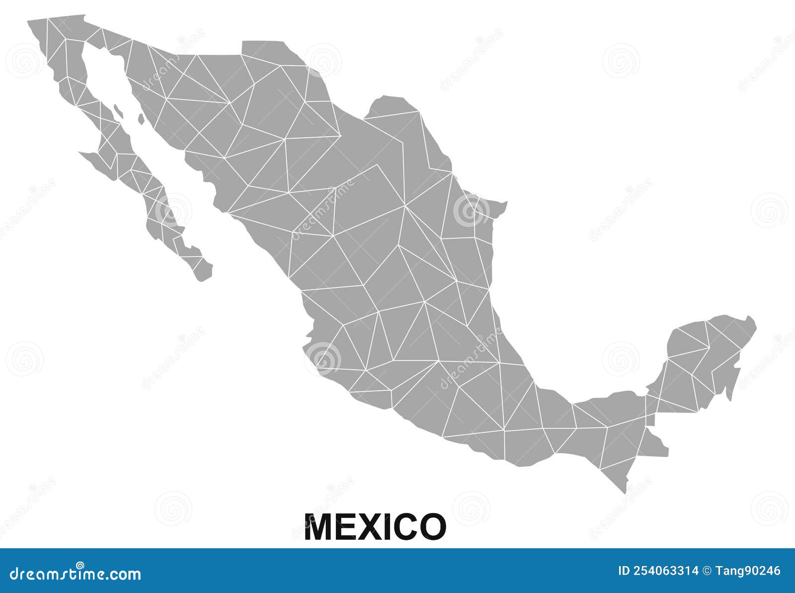 Mexico Set. Isolated Mexico Architecture On White Background Cartoon ...