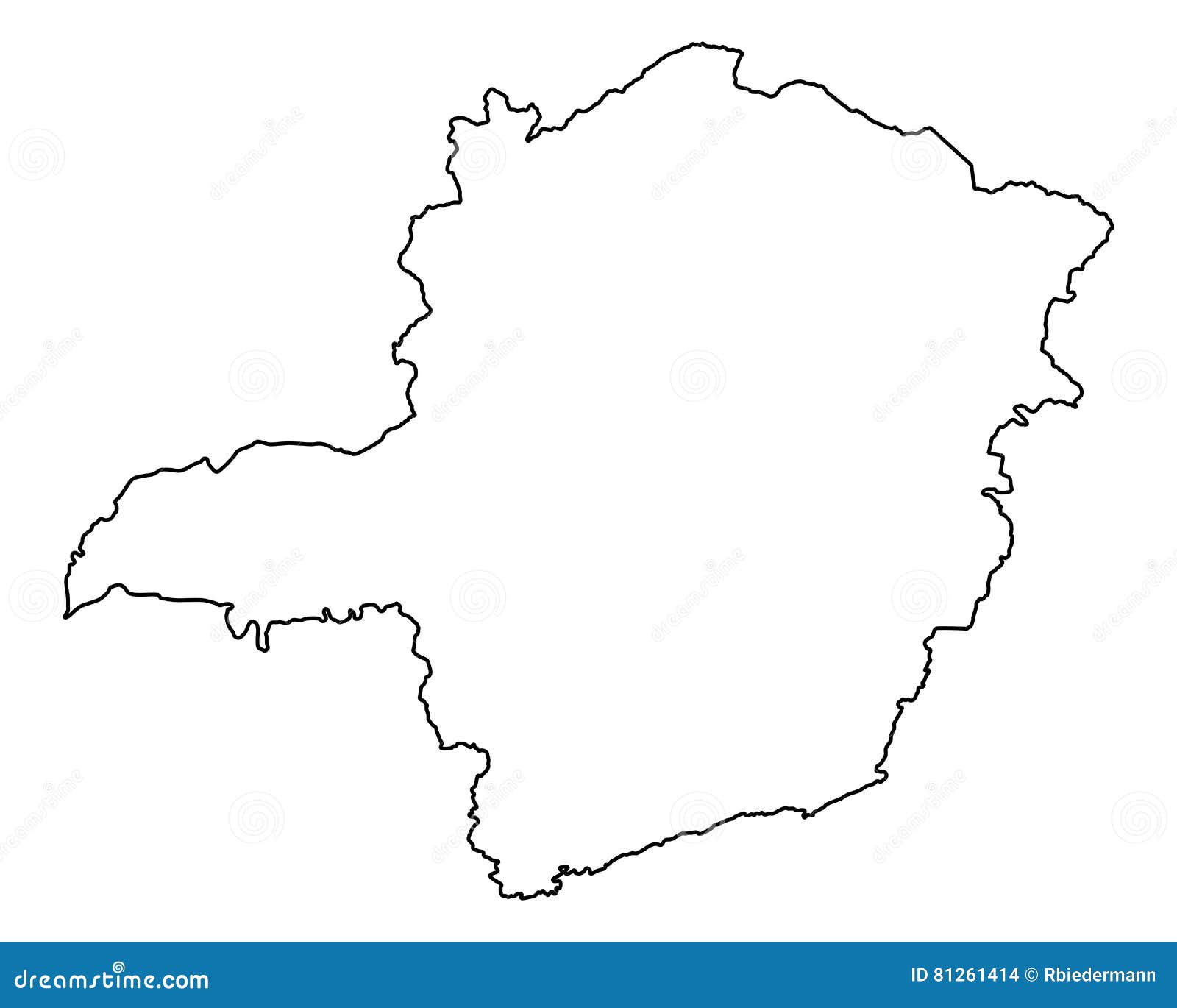 Minas Gerais State Regions Map Stock Photography | CartoonDealer.com ...