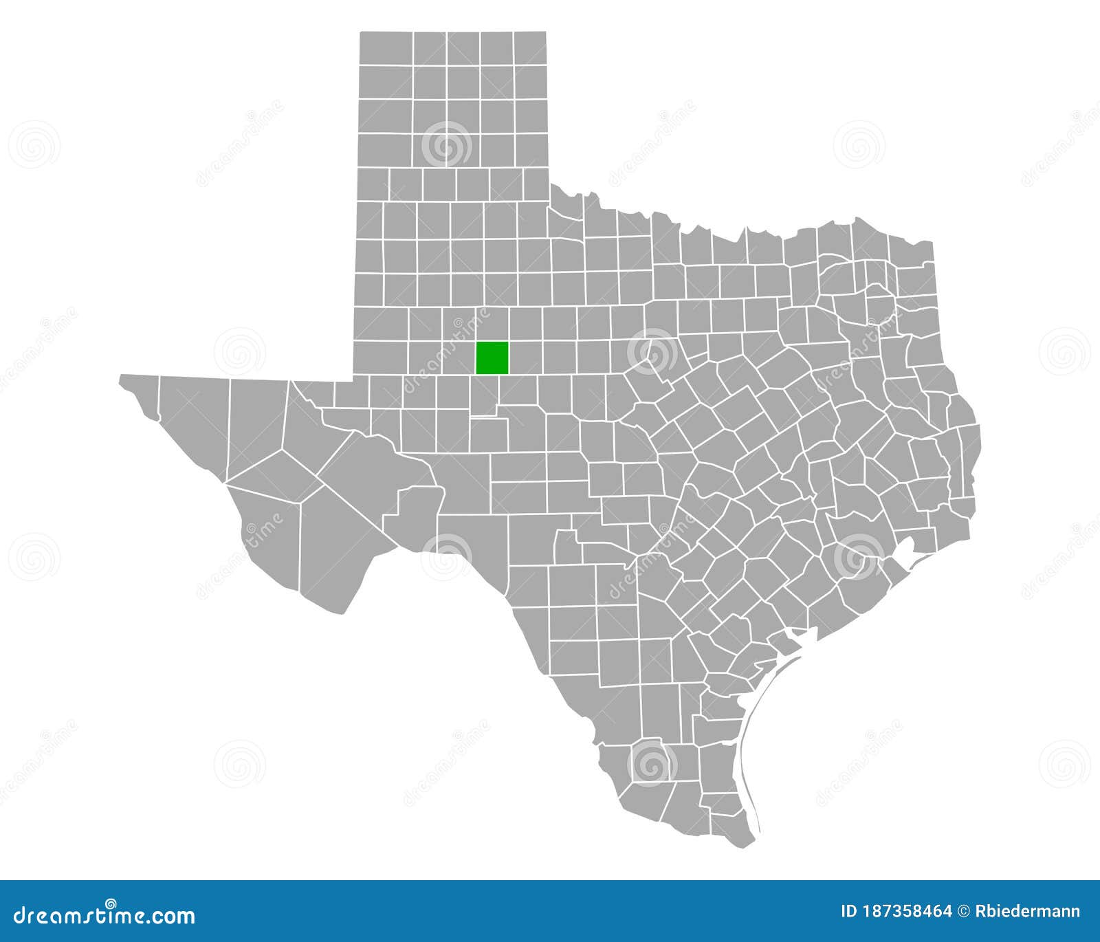 Map of Mitchell in Texas stock vector. Illustration of locator - 187358464