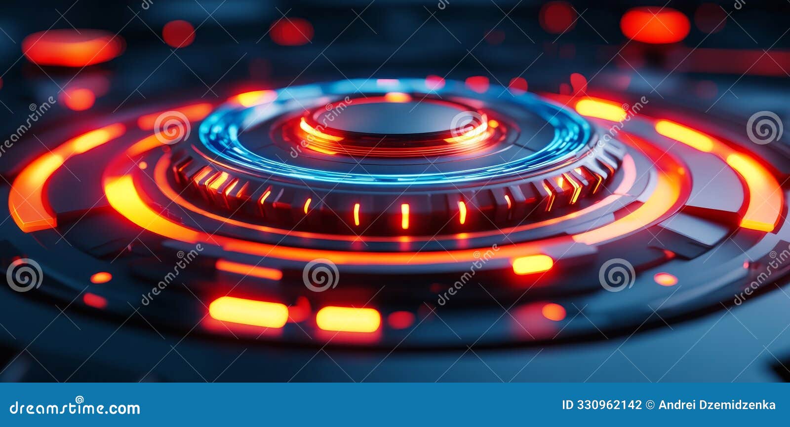 Map of Modern Science and Technology Information Stock Illustration ...