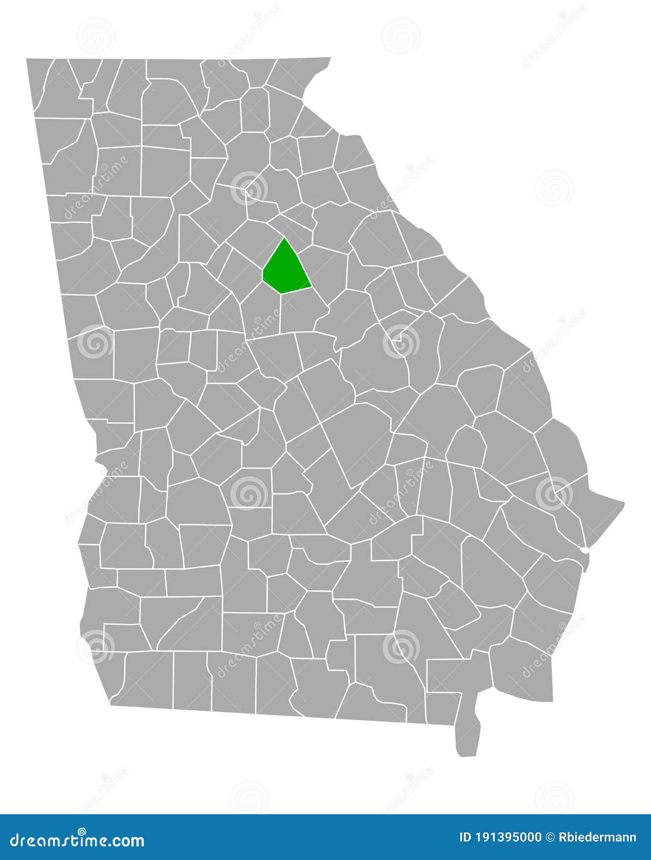 Map of Morgan in Georgia stock vector. Illustration of cartography ...